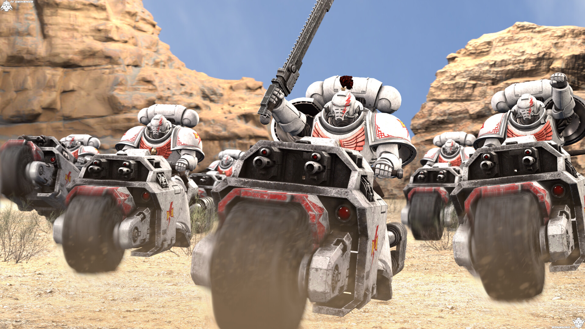 ArtStation - Ride Of The White Scars