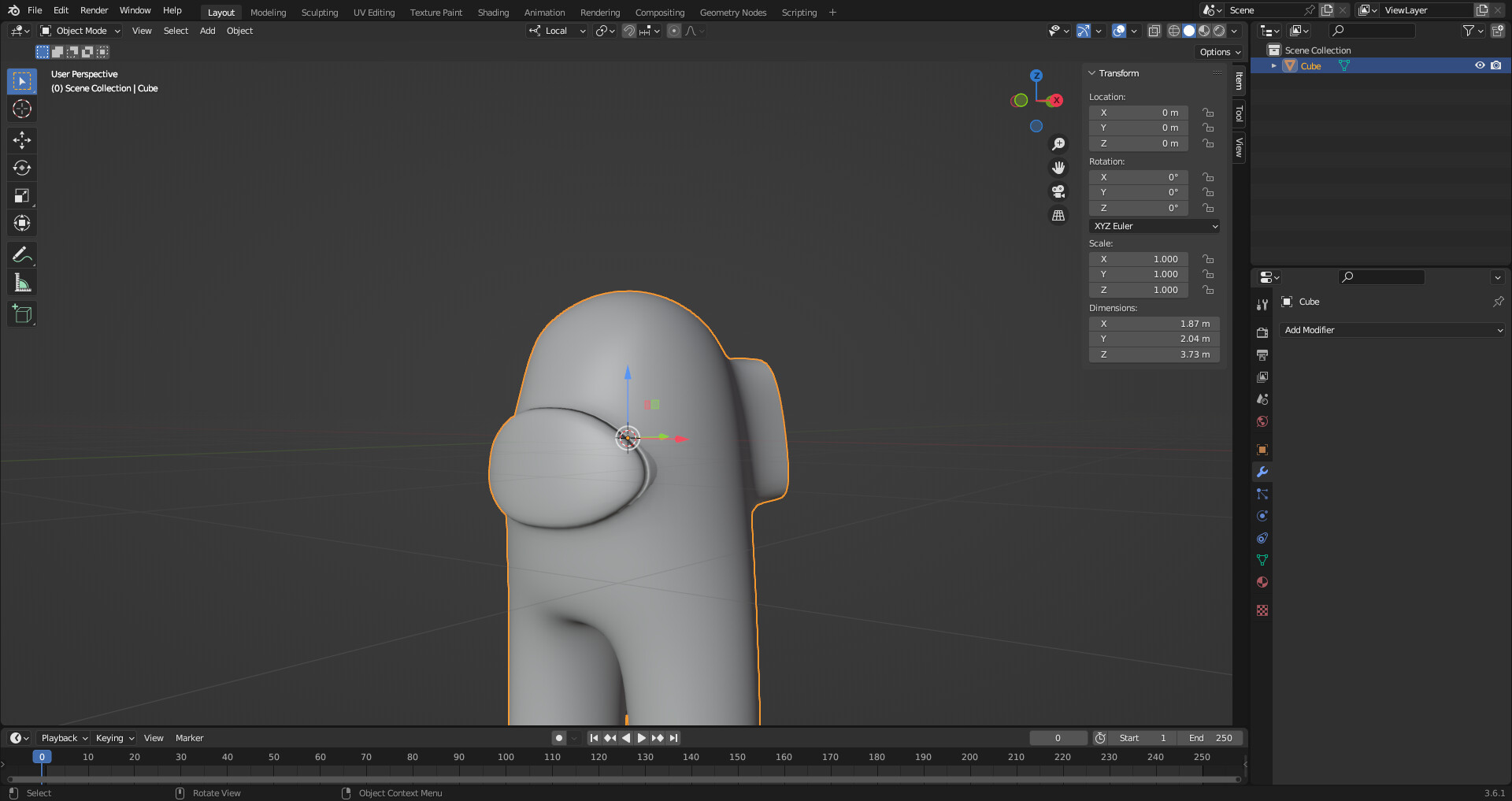 ArtStation - Among Us Character