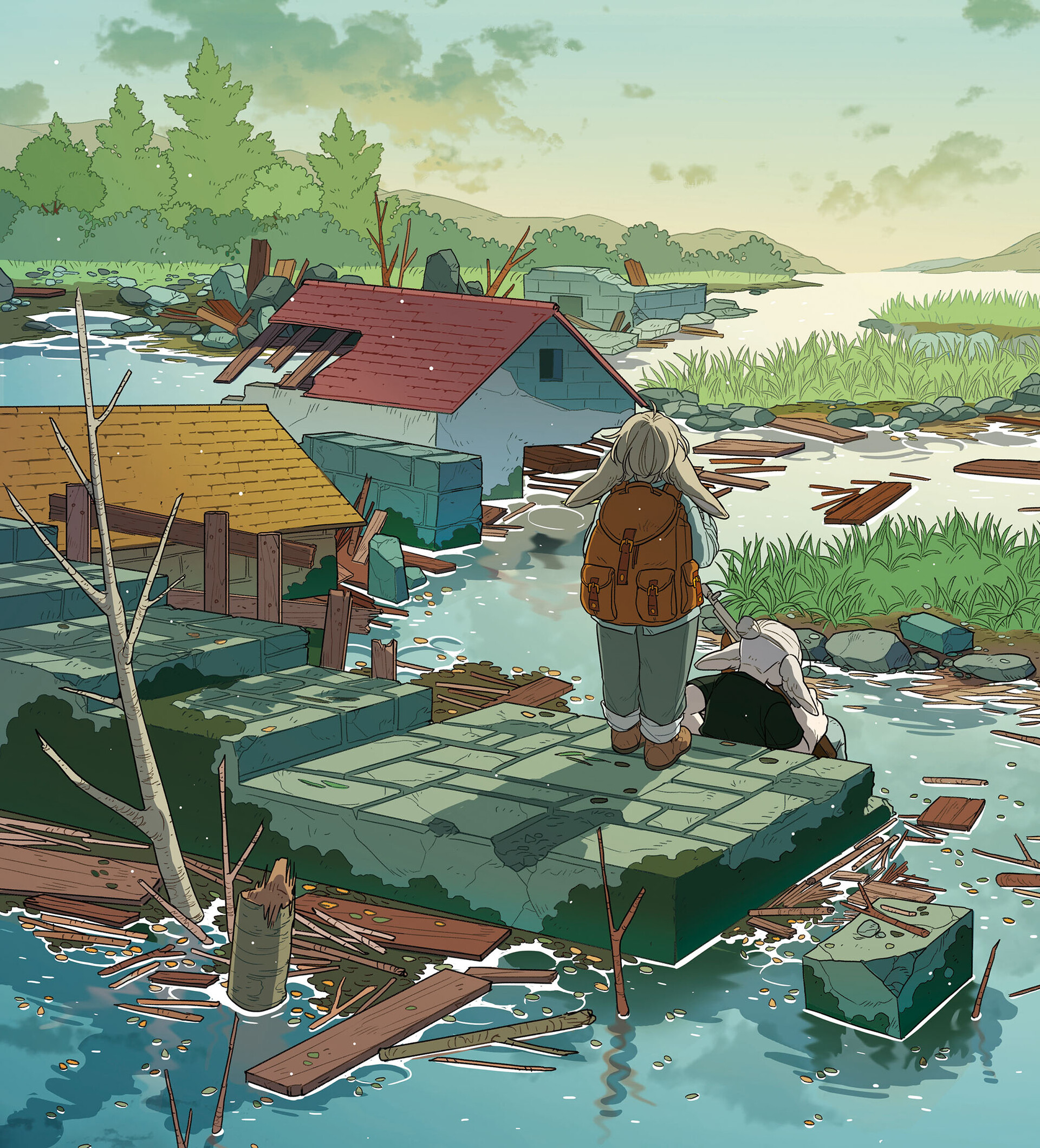 ArtStation - Bunko 2210 - Panel