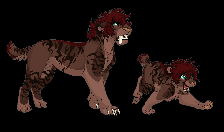 ArtStation - Sabertooth character designs