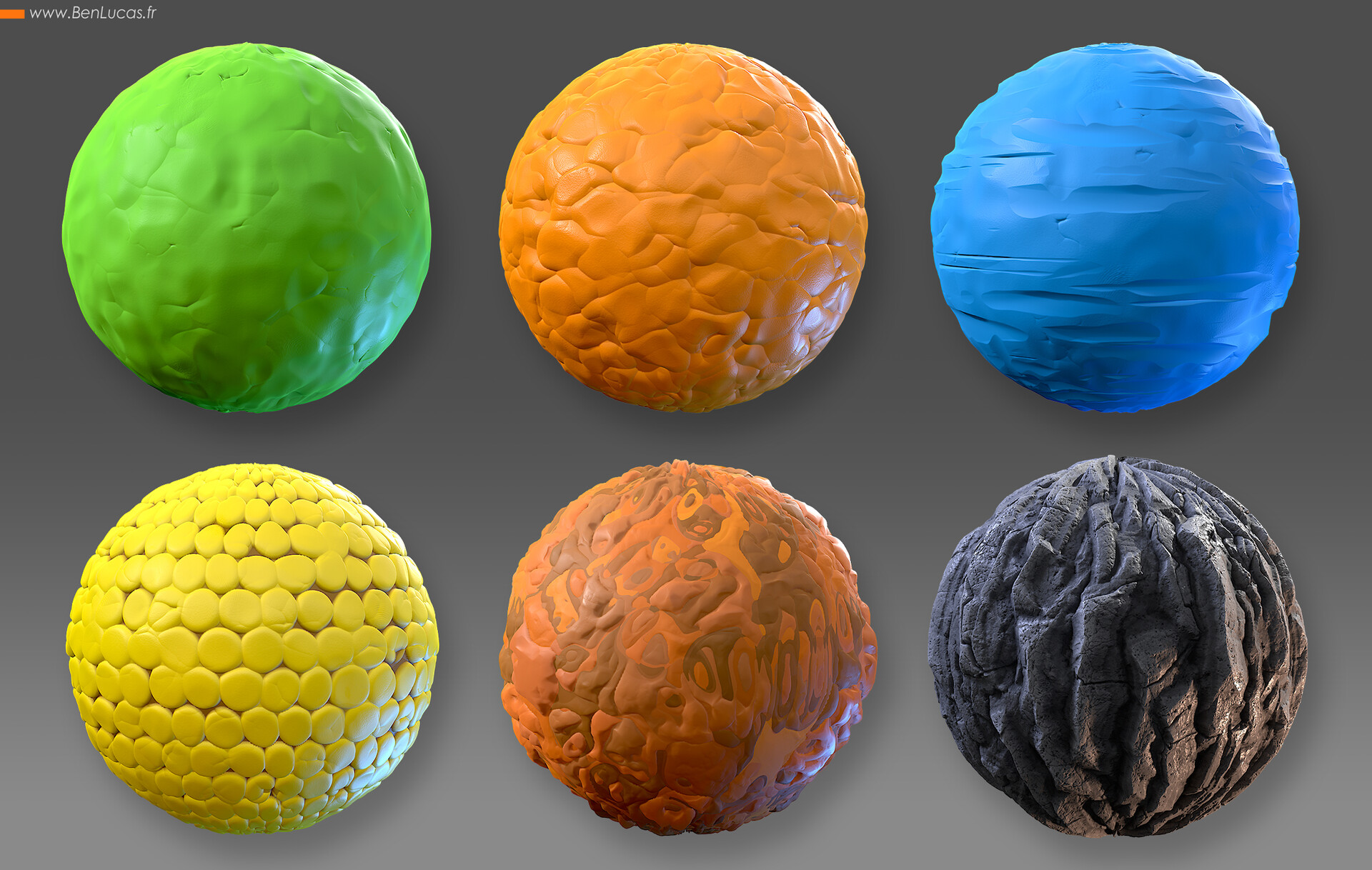 Ben LUCAS - Freelance 3D Artist - 2022 - Stylized Substance Designer ...