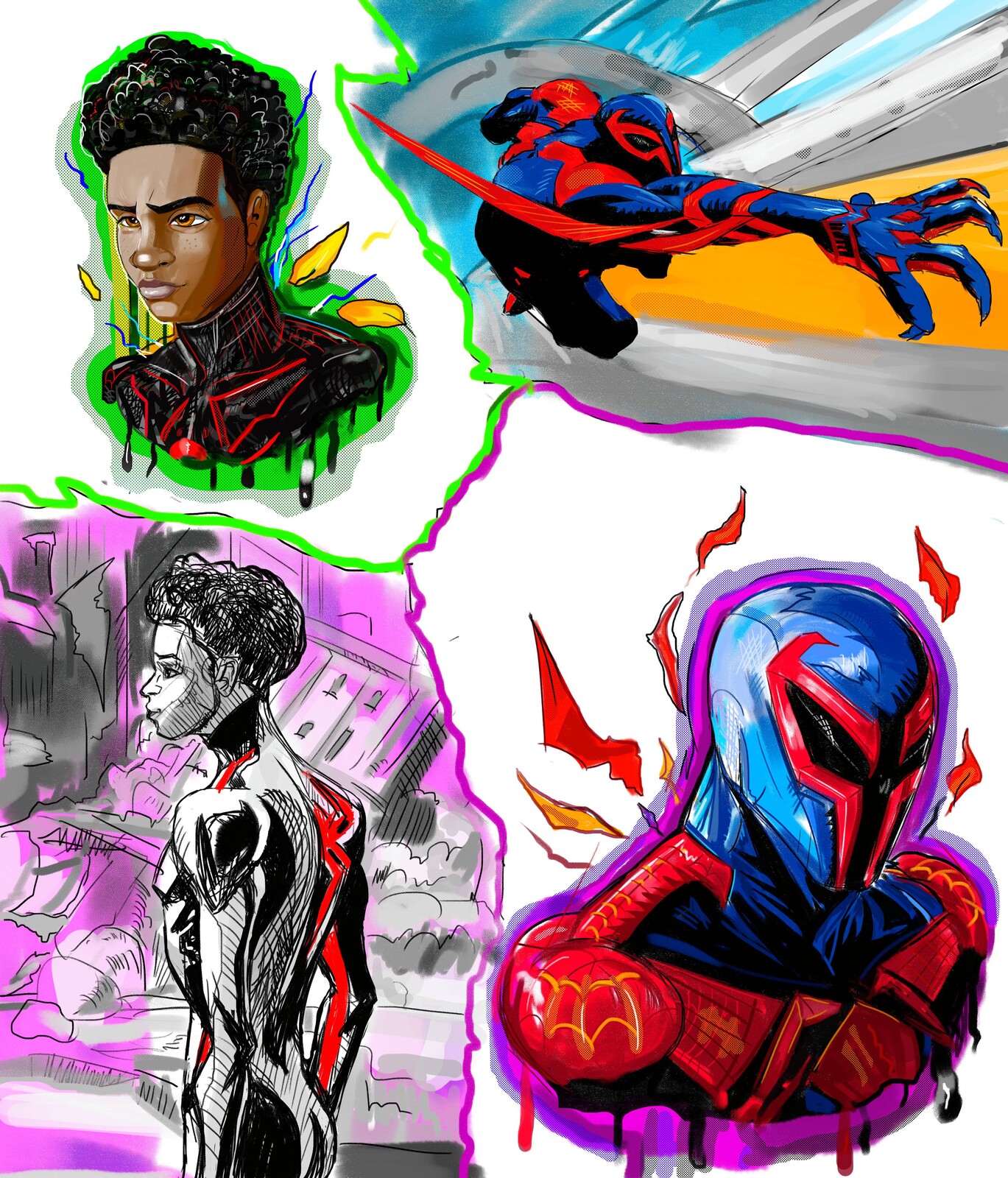 Oleksandr Shevchenko - Spider-Man Across the Spider-Verse 2023