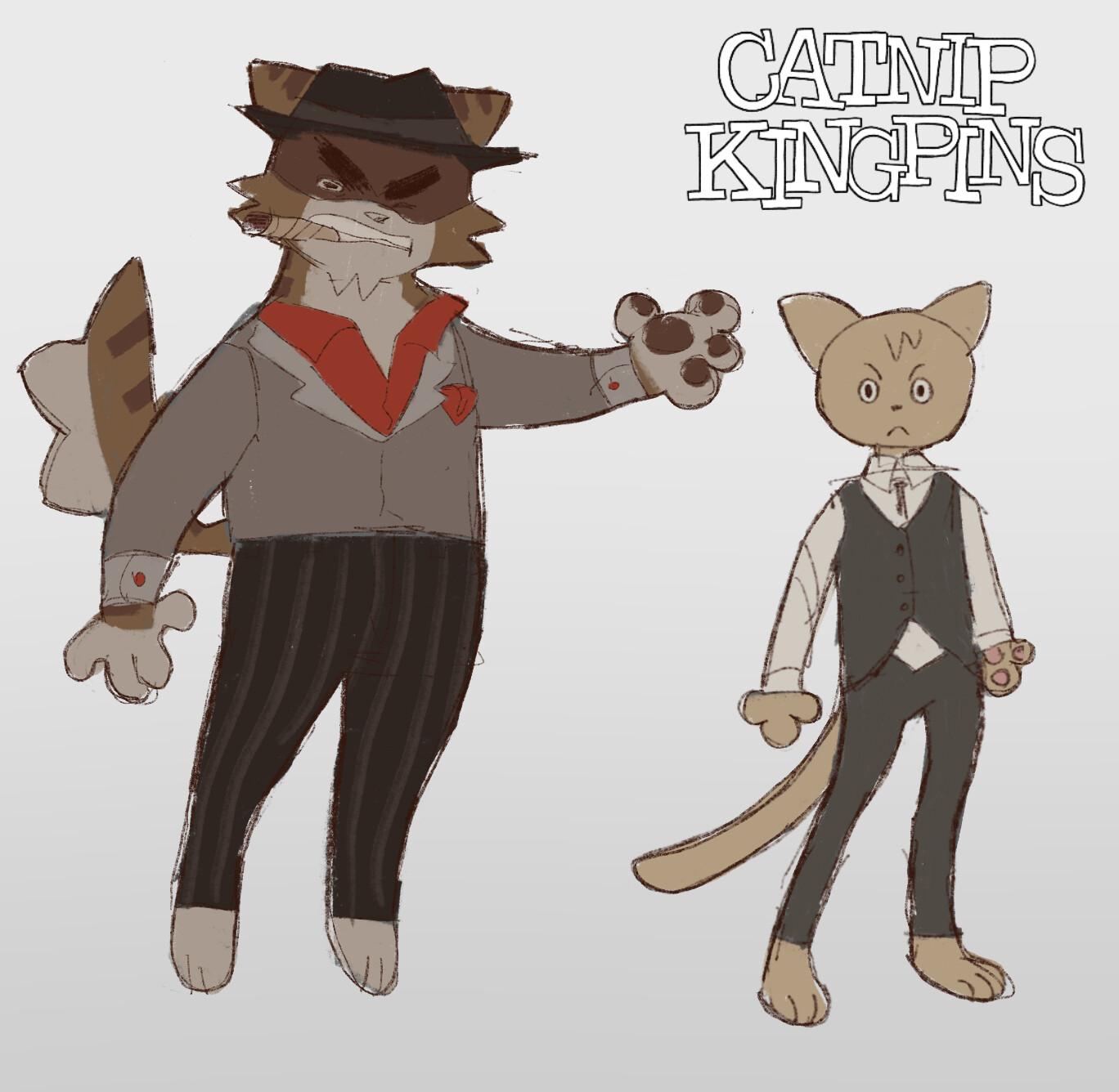 ArtStation - Catnip Kingpins Concept Art