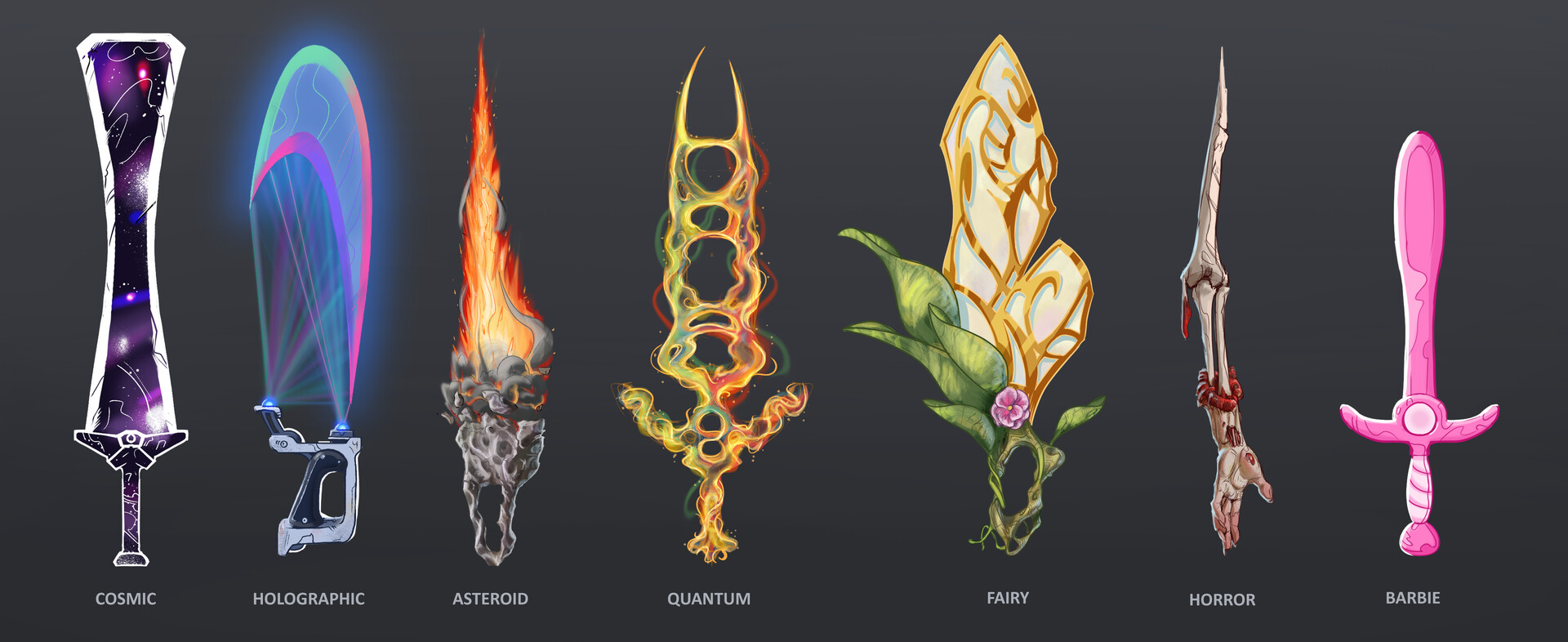 ArtStation - Swordtember 2023 - Week 1