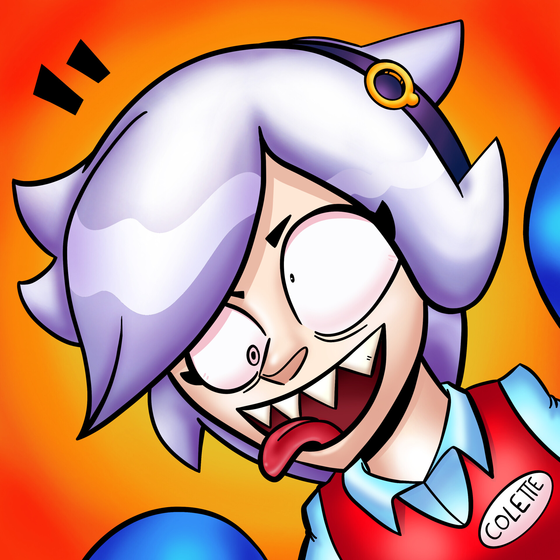 ArtStation - Crazy Colette (Brawl Stars)