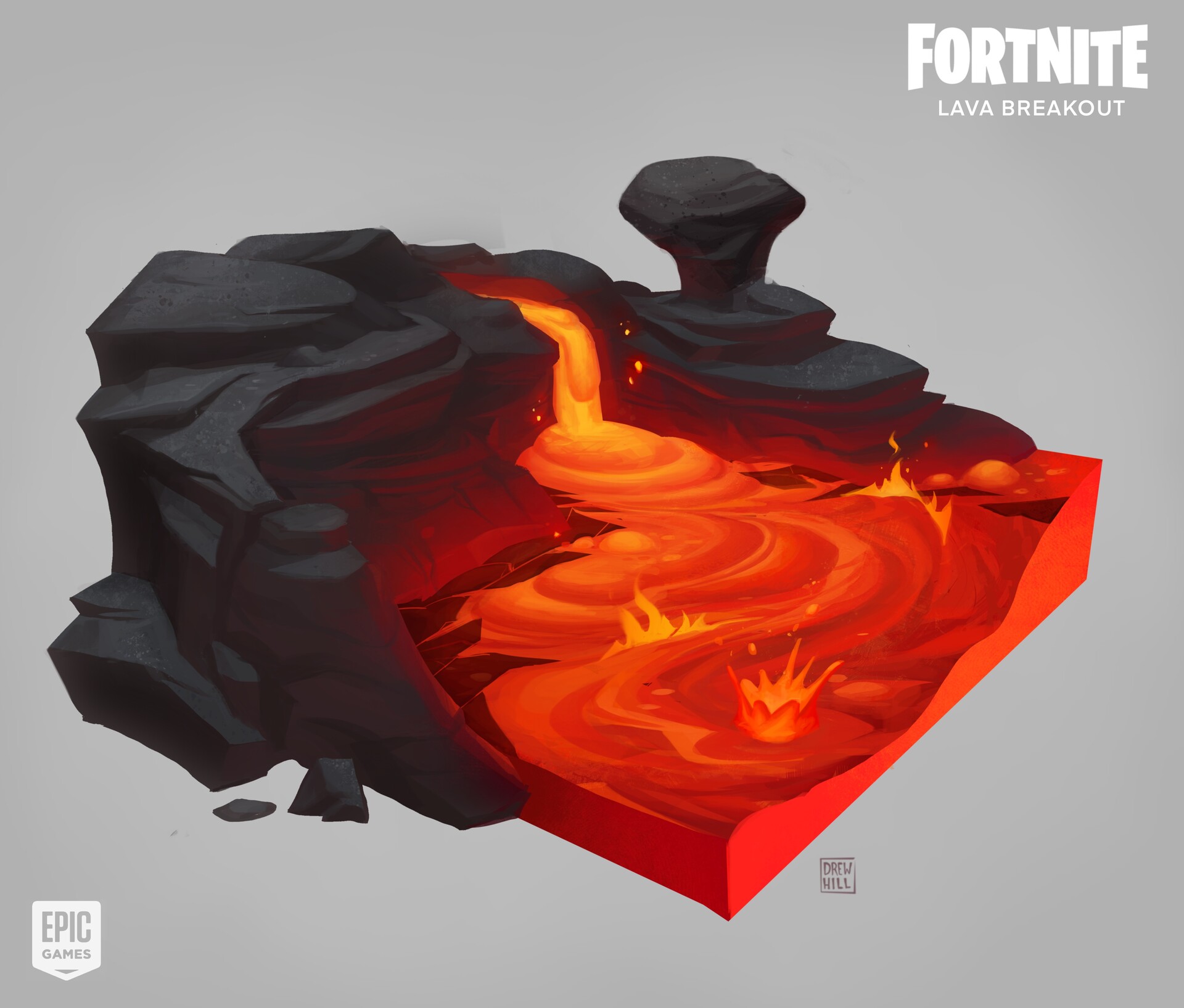 Drew Hill - Fortnite Lava Breakouts