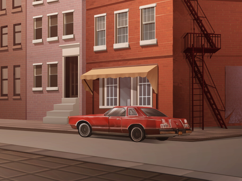 ArtStation - Background for Thugzilla's visual novel Amare Inversus