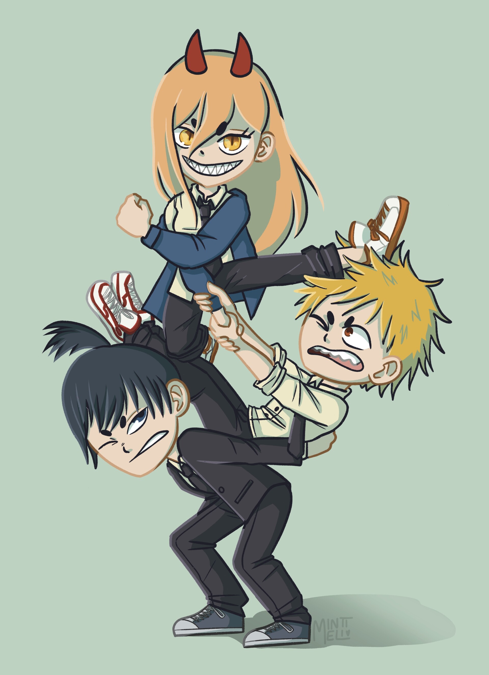 ArtStation - Fun Demon Chaos Trio