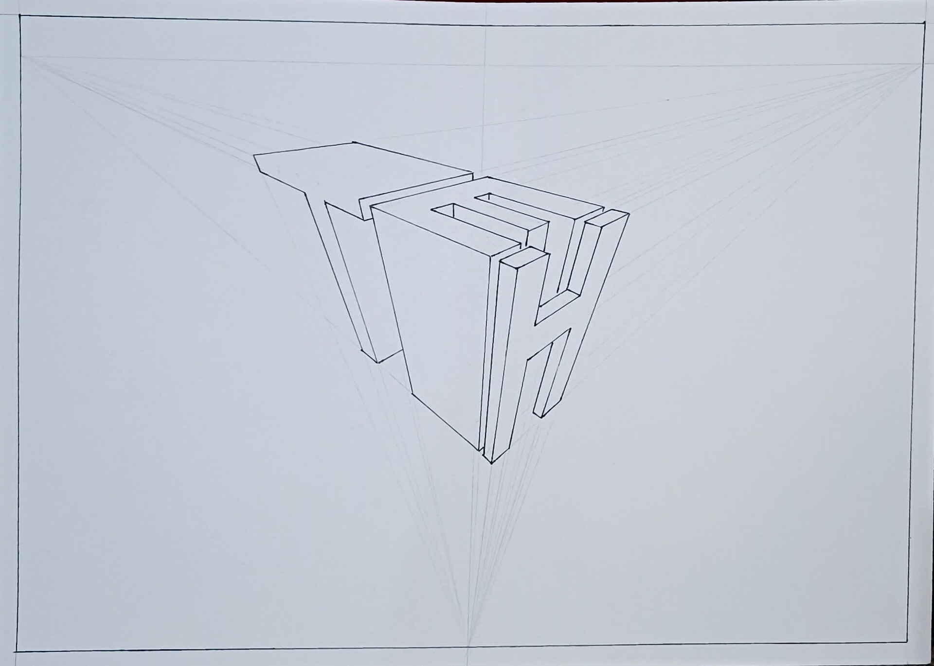ArtStation - Three point perspective