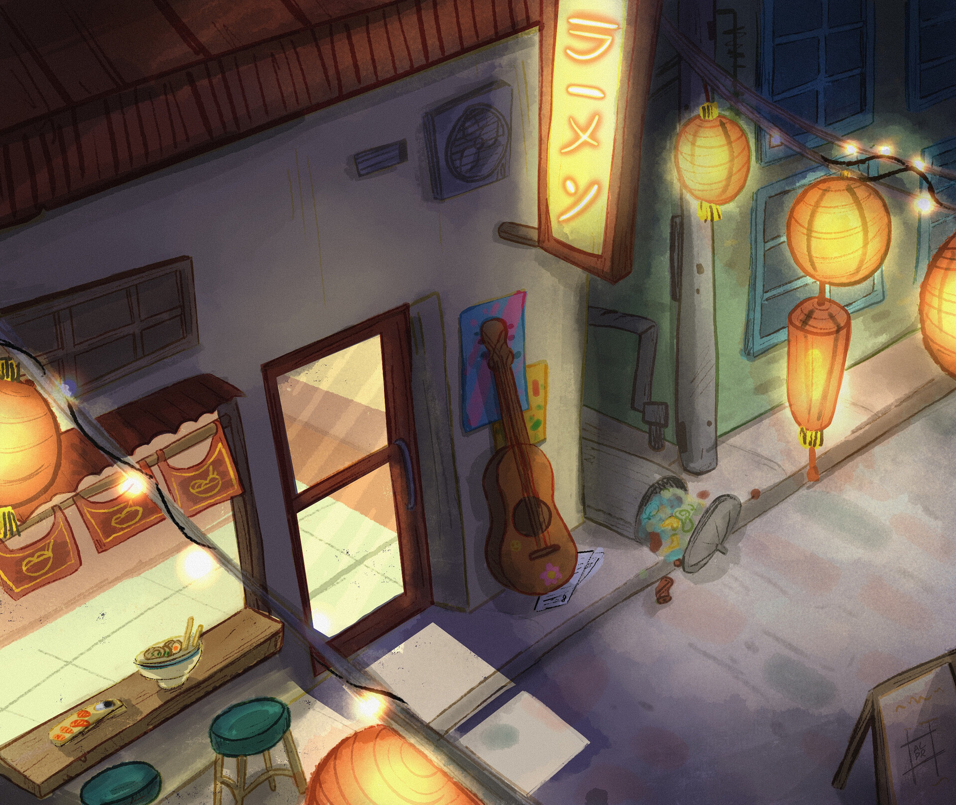 ArtStation - Ramen shop