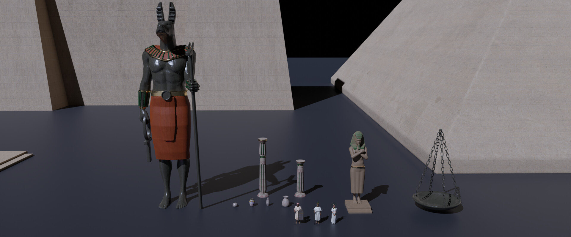 Kyaw (Owen) Thaung - Egyptian Keyframes