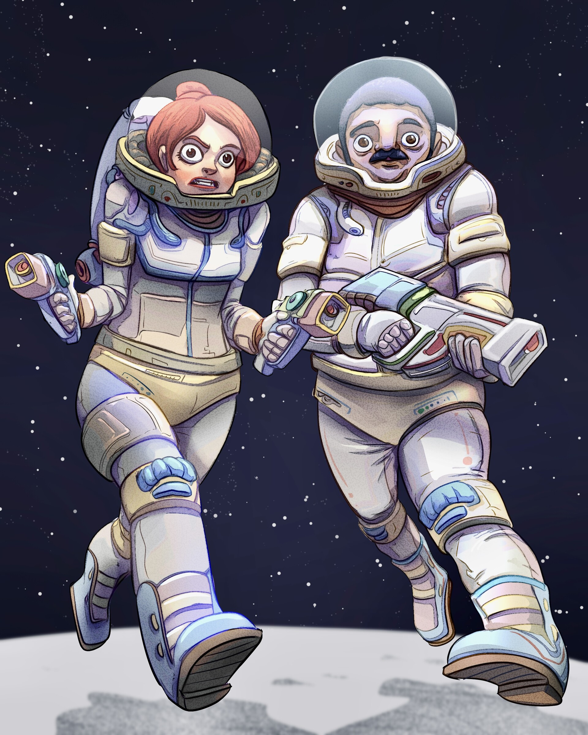 ArtStation - Starfield influenced fun