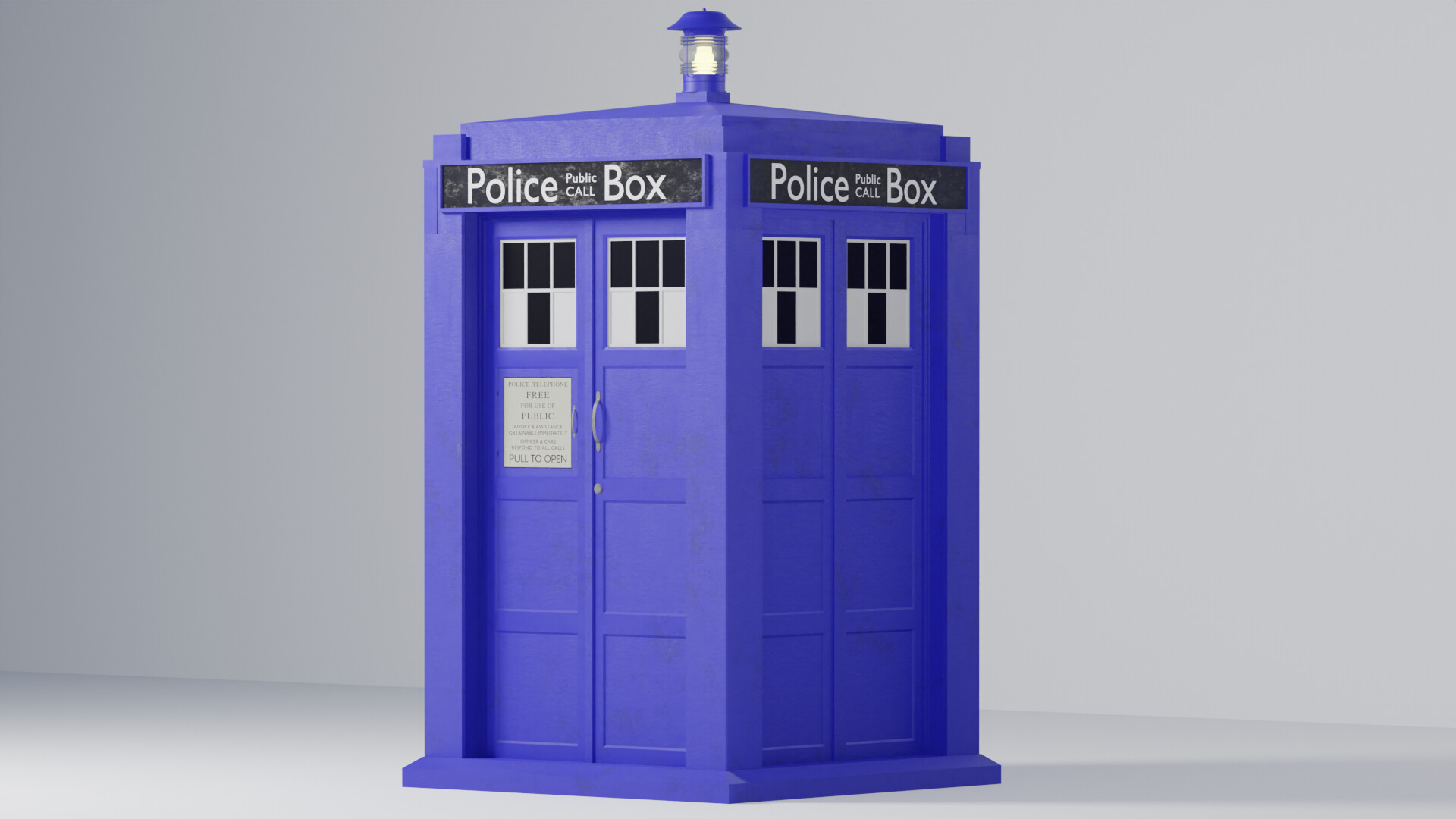 ArtStation - Tardis Doctor Who