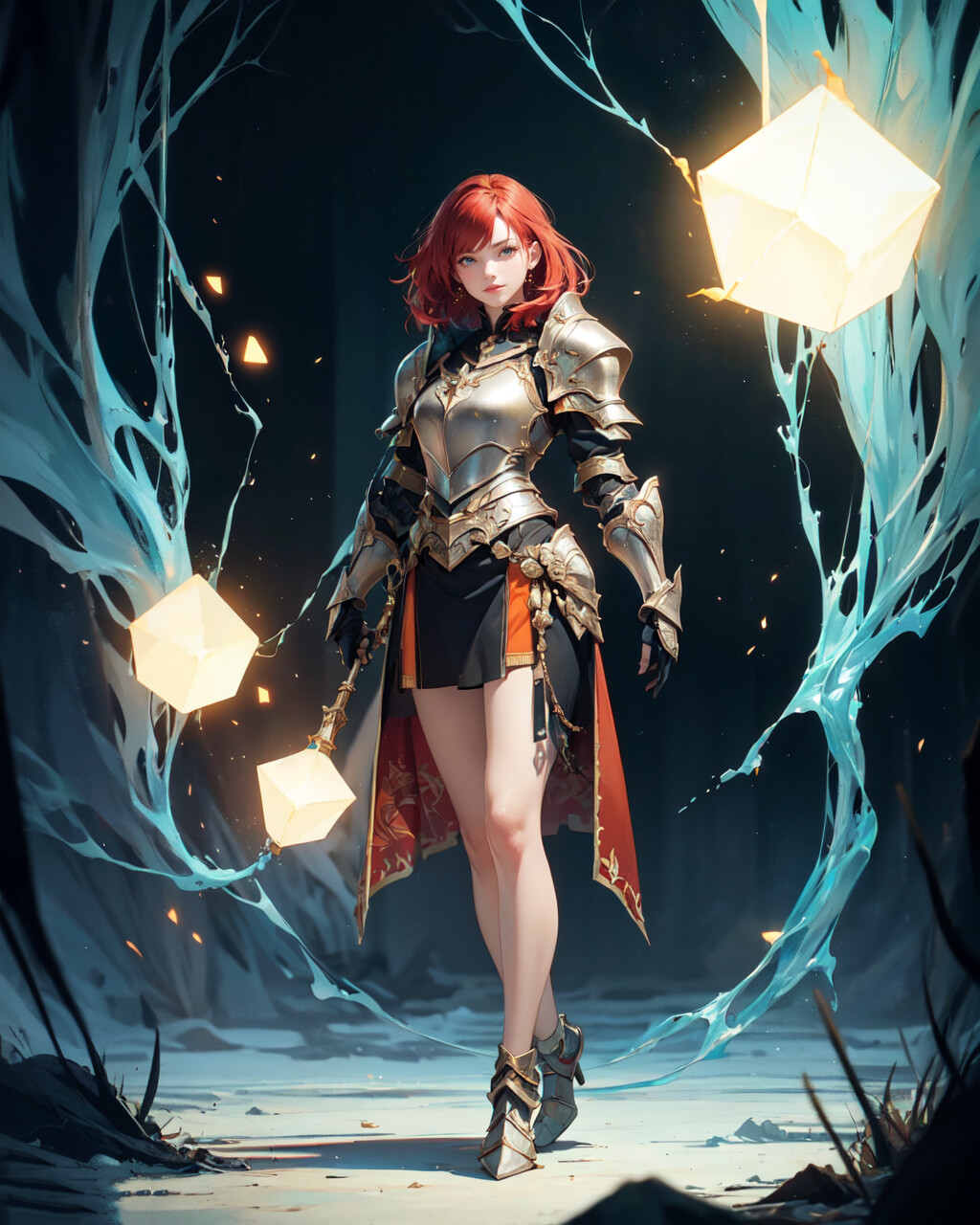 4K Anime Reference Art for Artists and Enthusiasts - 200 Paladin Armor ...