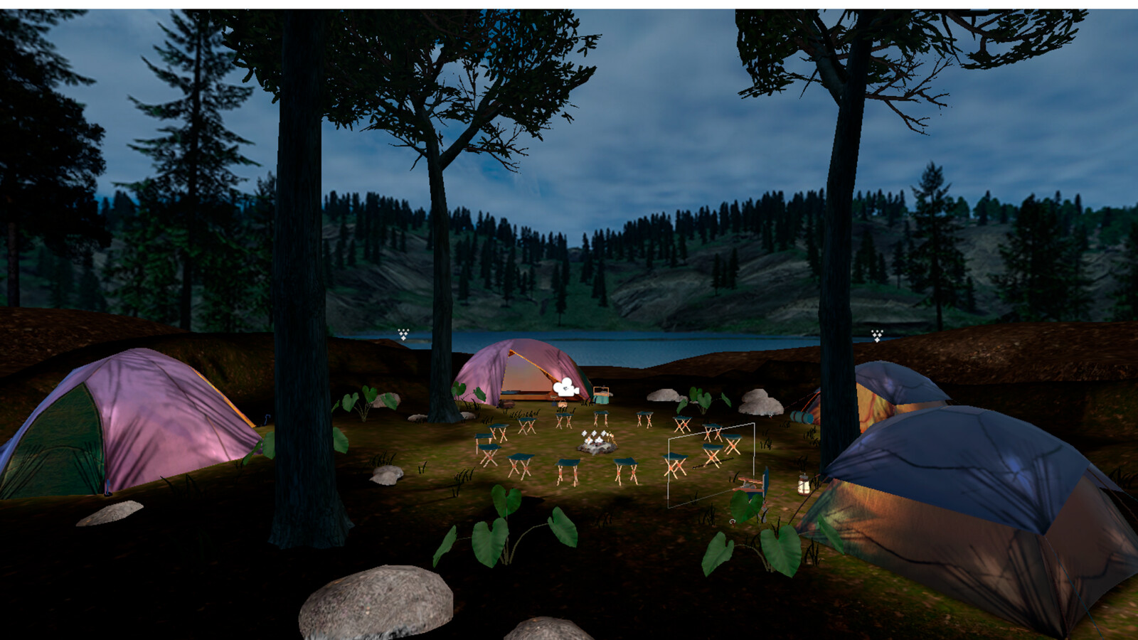 Iván Antonio - Foretell Android VR Environment - Camp Fire