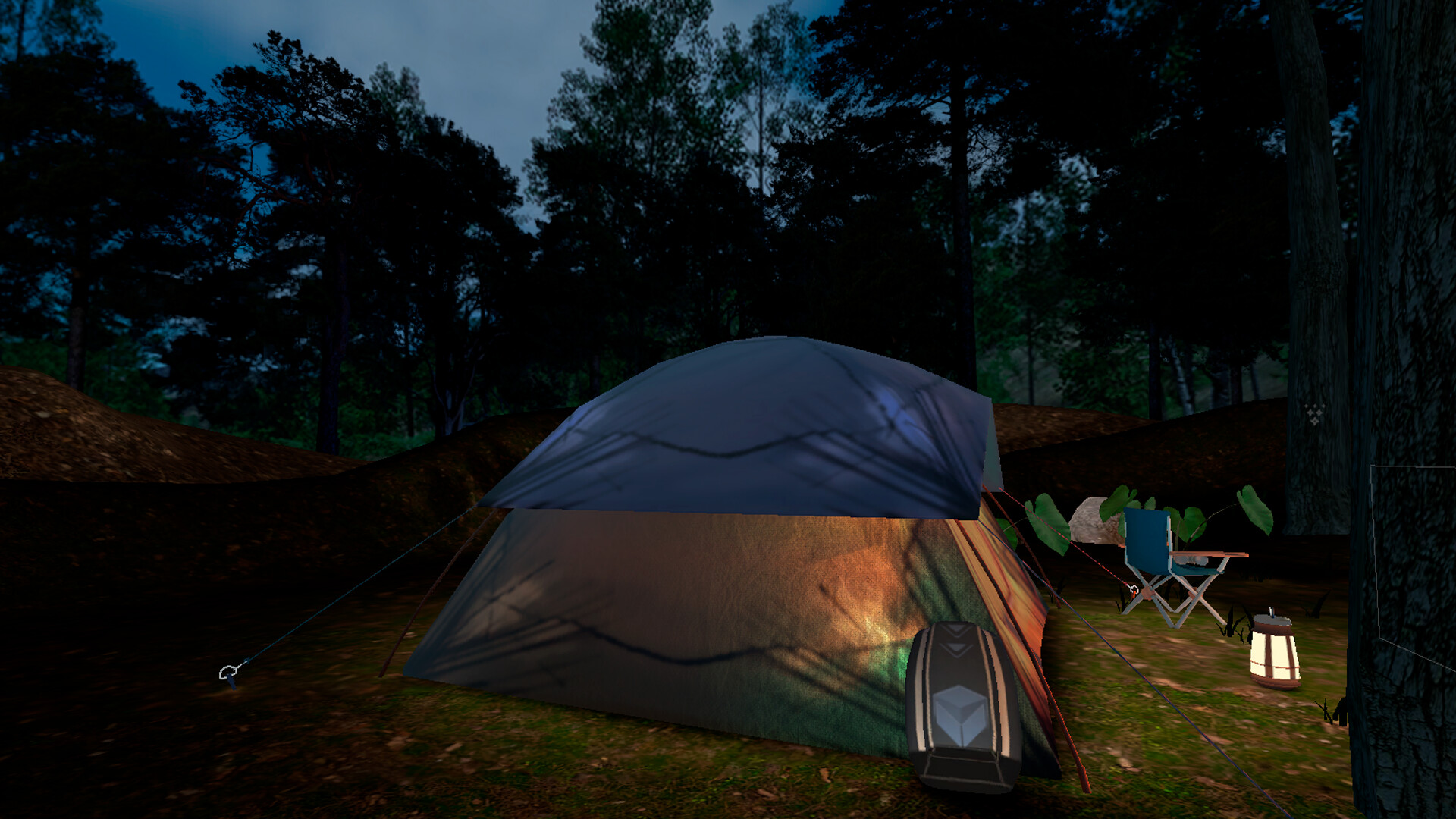 Iván Antonio - Foretell Android VR Environment - Camp Fire