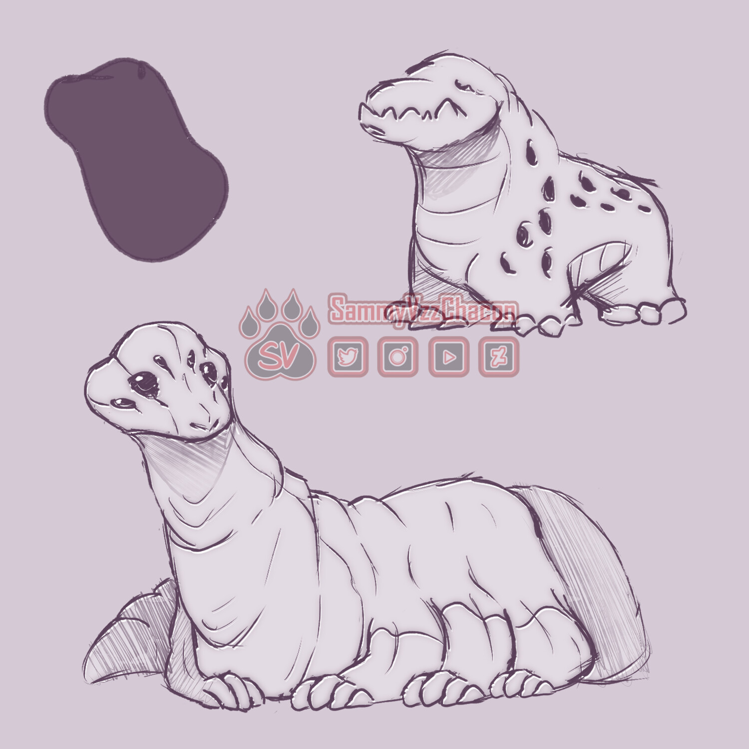 SammyVzz - SV - Monsters based on shapes - 3