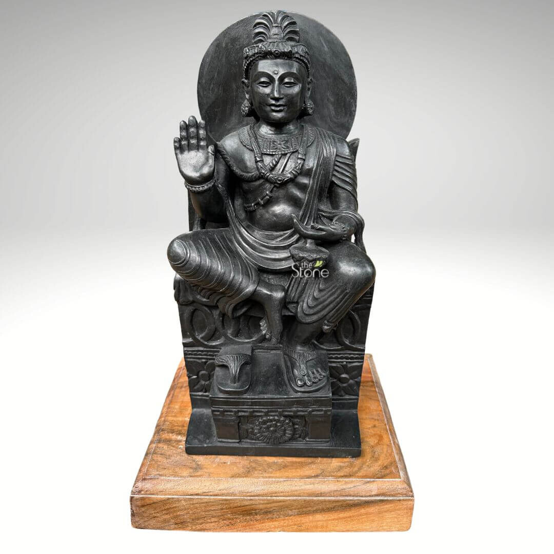 ArtStation - Avalokiteshvara Gandhara Statue 20″ | The Stone Studio