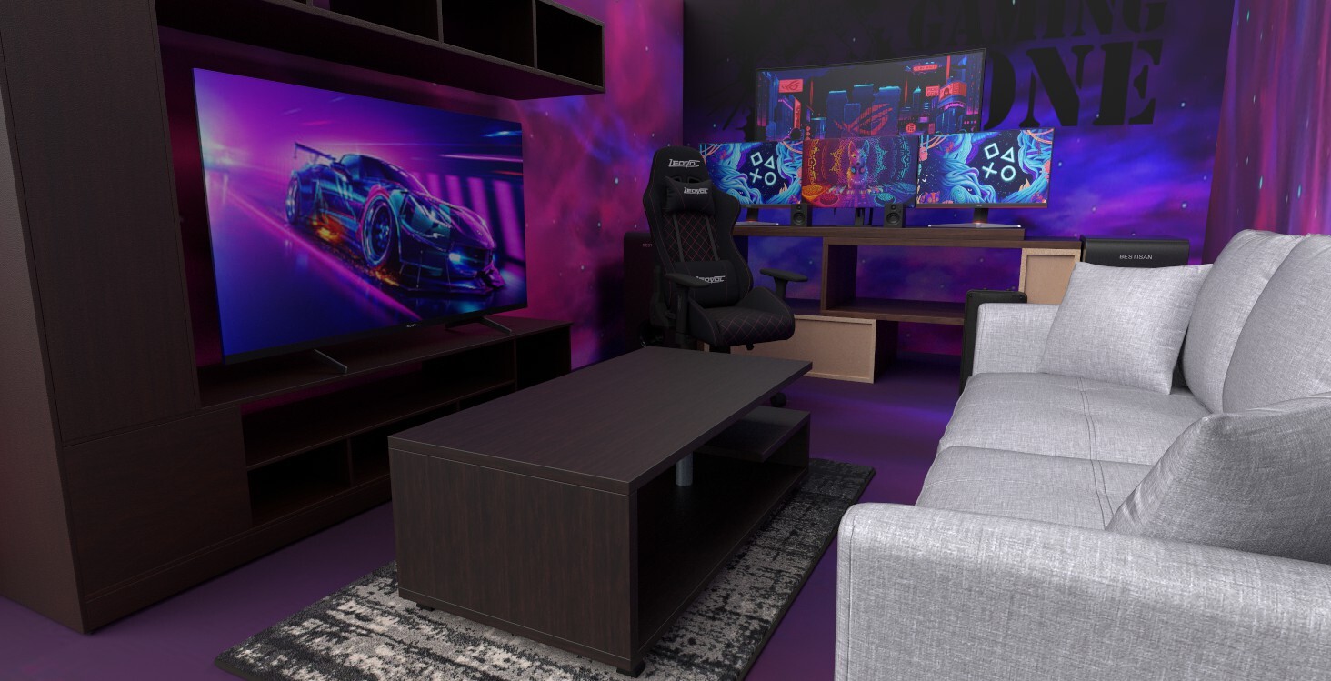 ArtStation - Gaming Room setup
