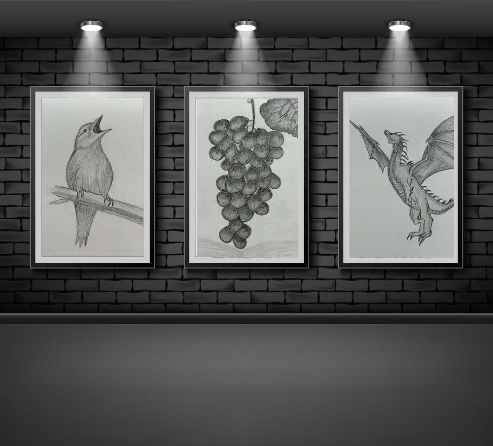 ArtStation - mockup designs,magazine page,matte painting