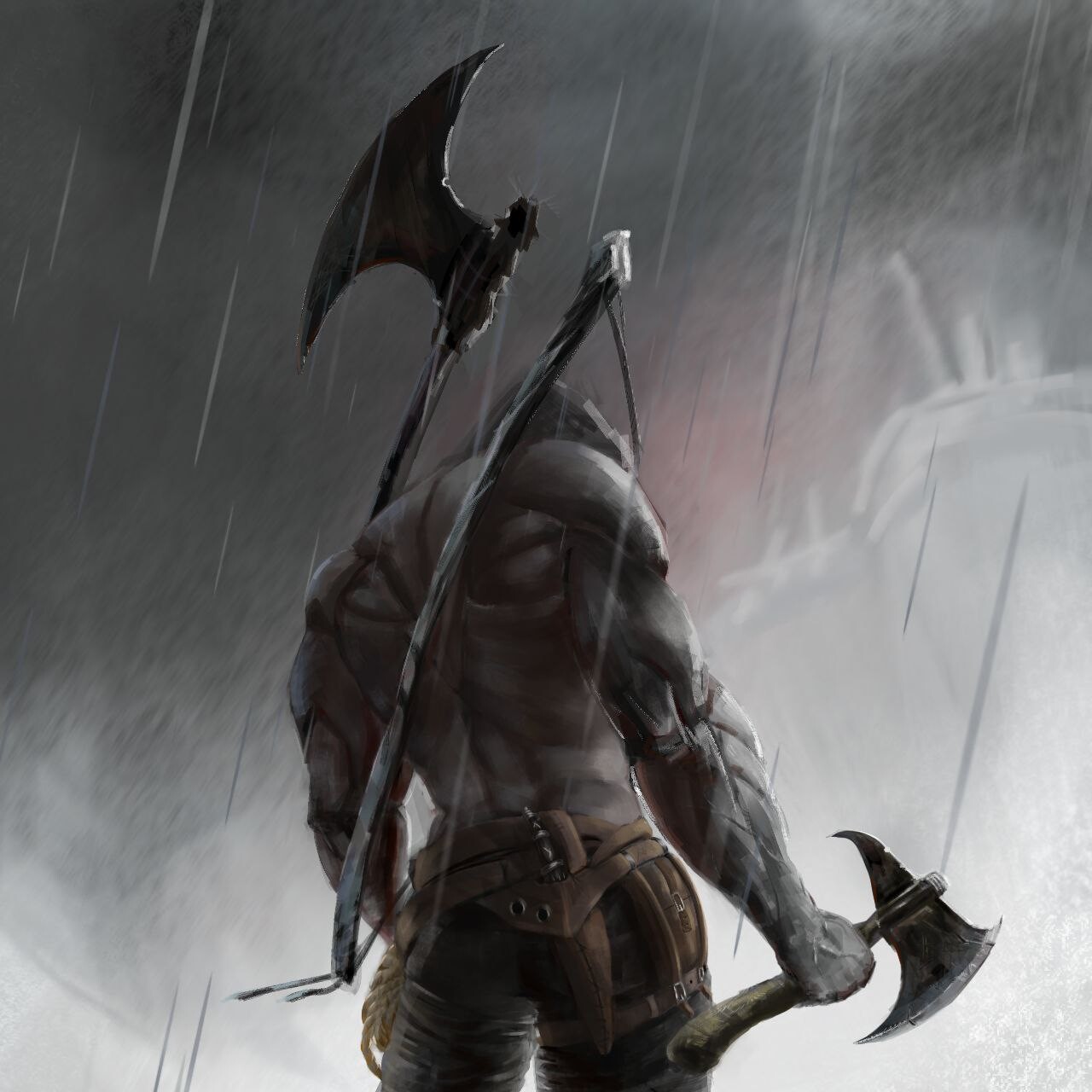 ArtStation - Warrior man