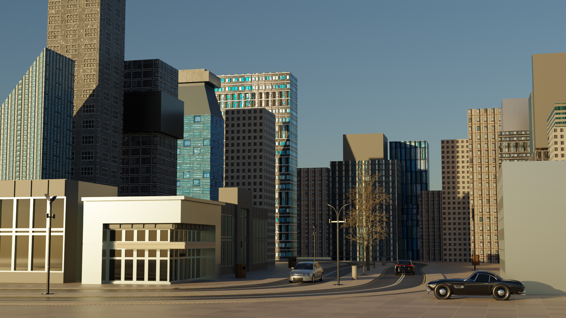 ArtStation - City 3D Modeling