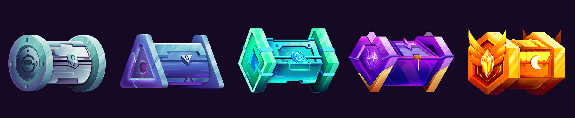 ArtStation - Game items - 01