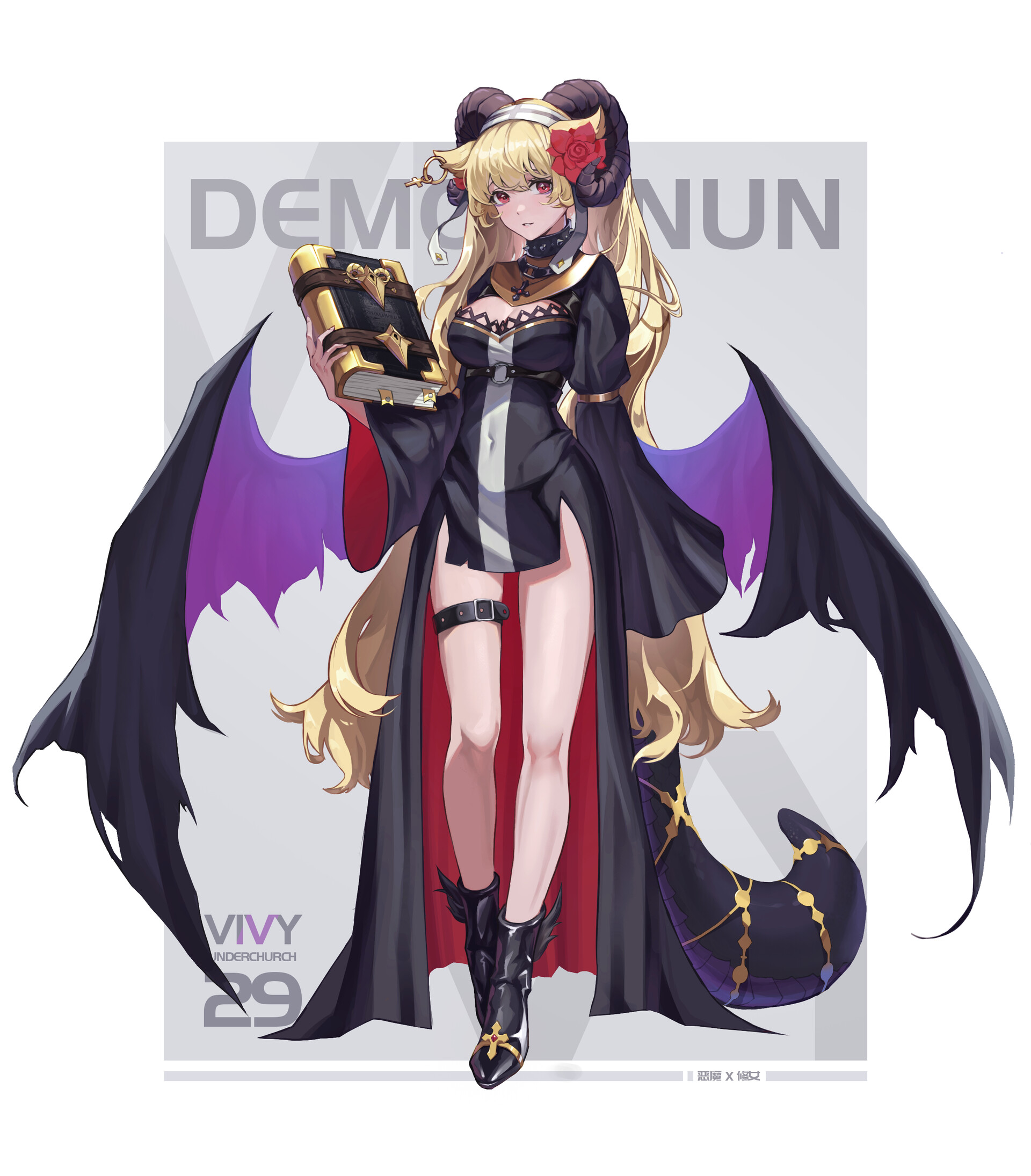 ArtStation - Devil Nun VIVY