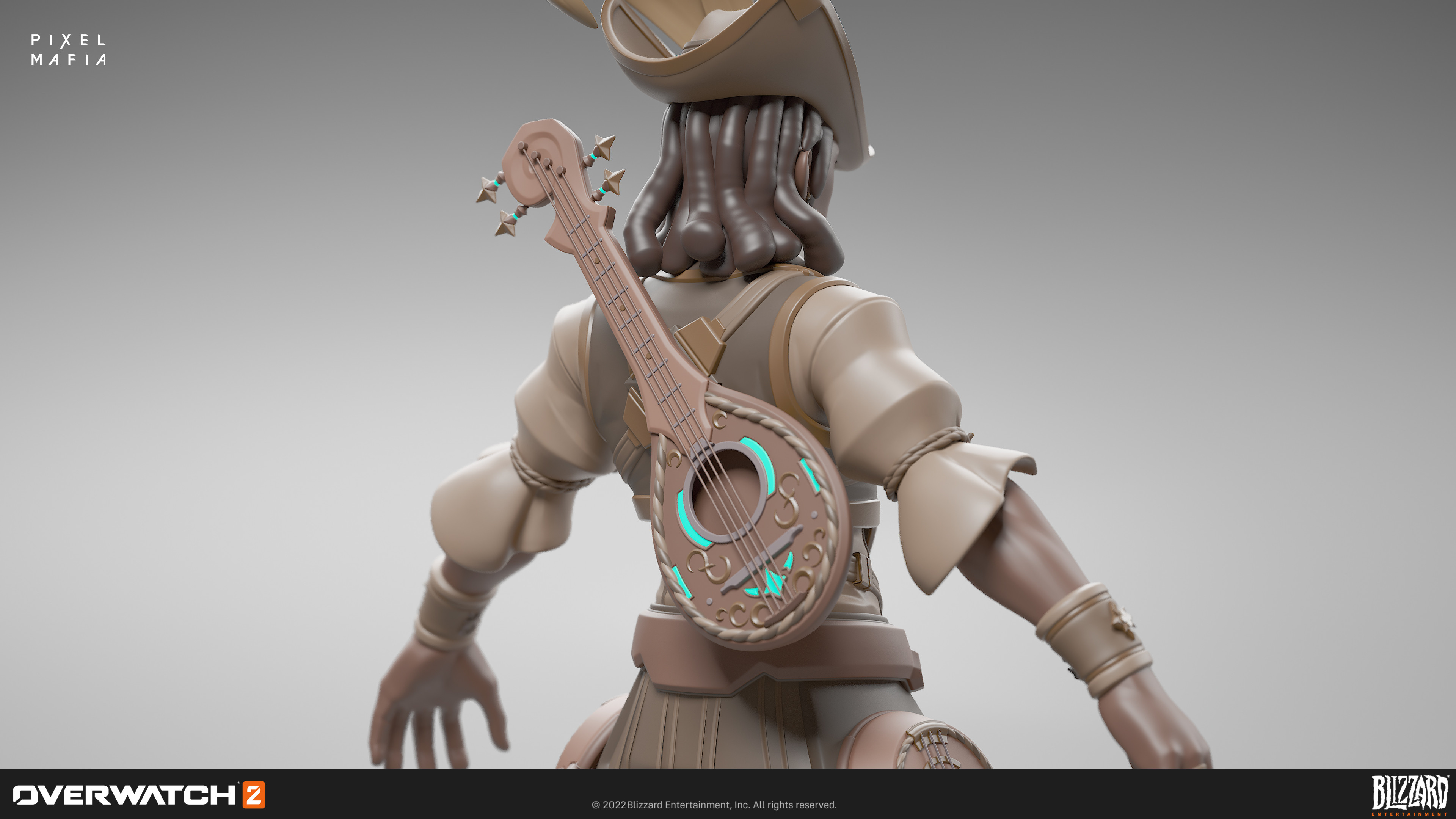 PIXEL MAFIA - OVERWATCH 2 - Lucio Bard