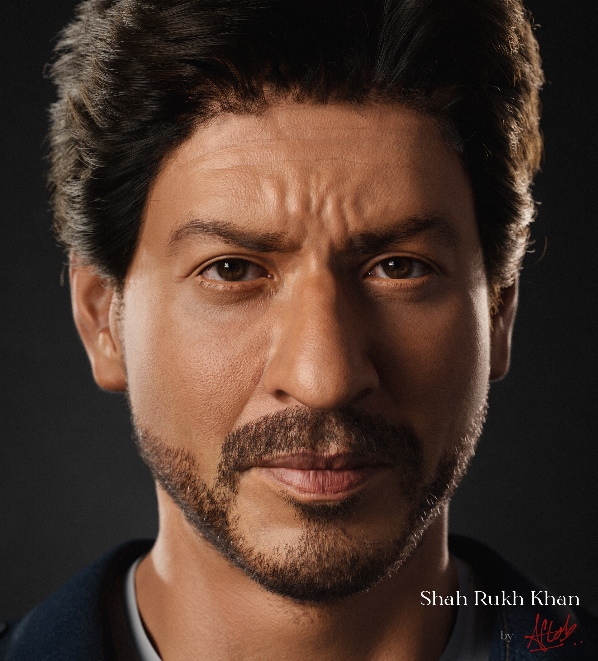 ArtStation - Shah Rukh Khan