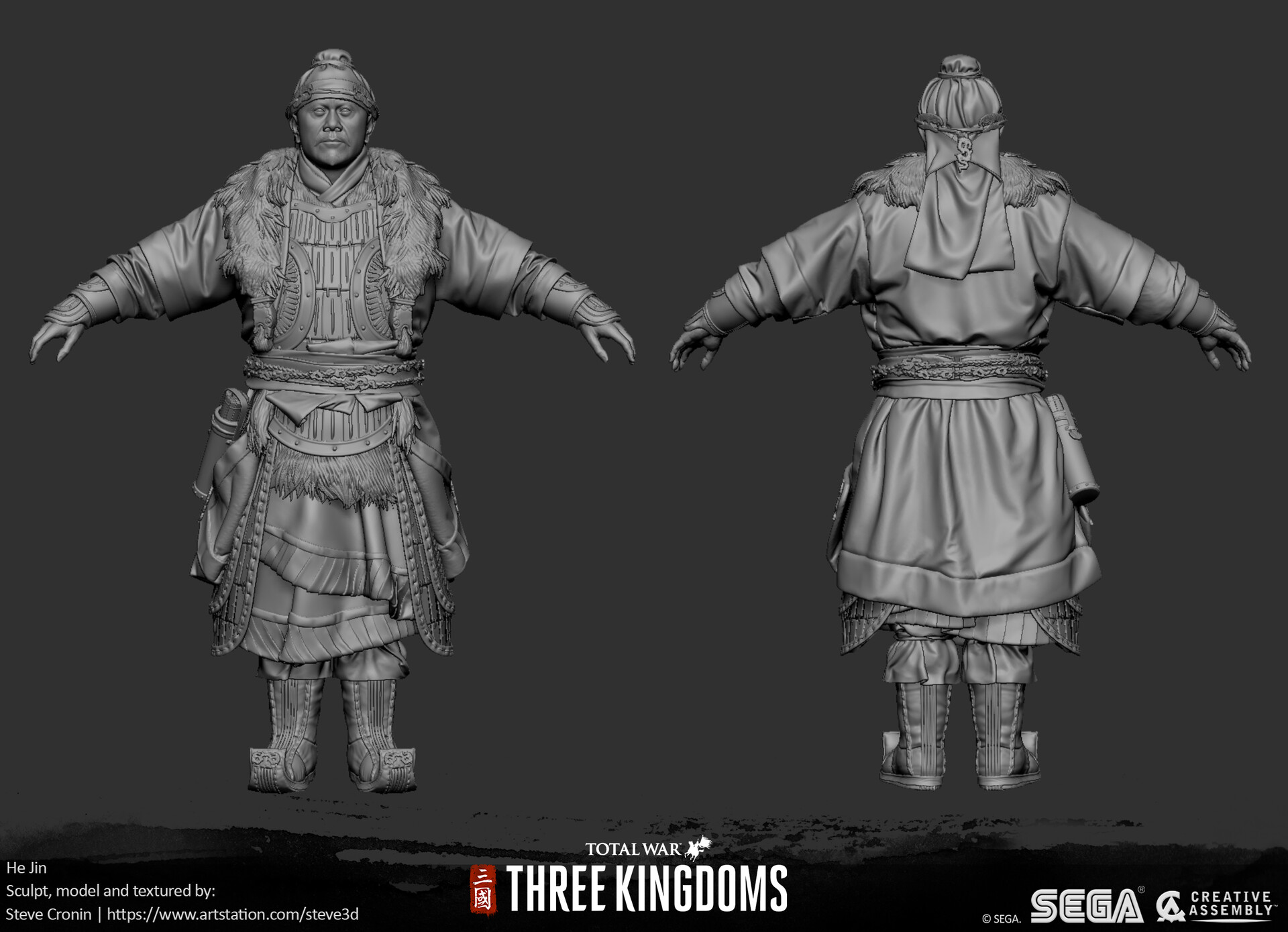 Steve Cronin - Three Kingdoms- He Jin (2019)