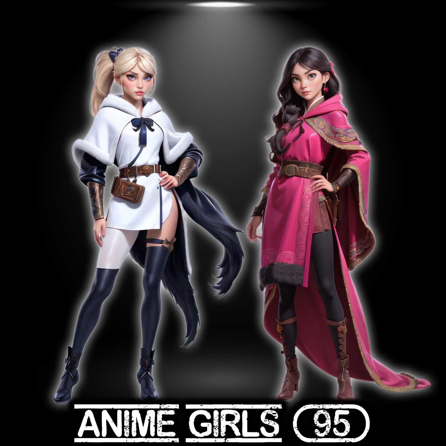 Thorgrima Einardot - 230+ Anime Girls (Leather Cloak) Images Reference ...