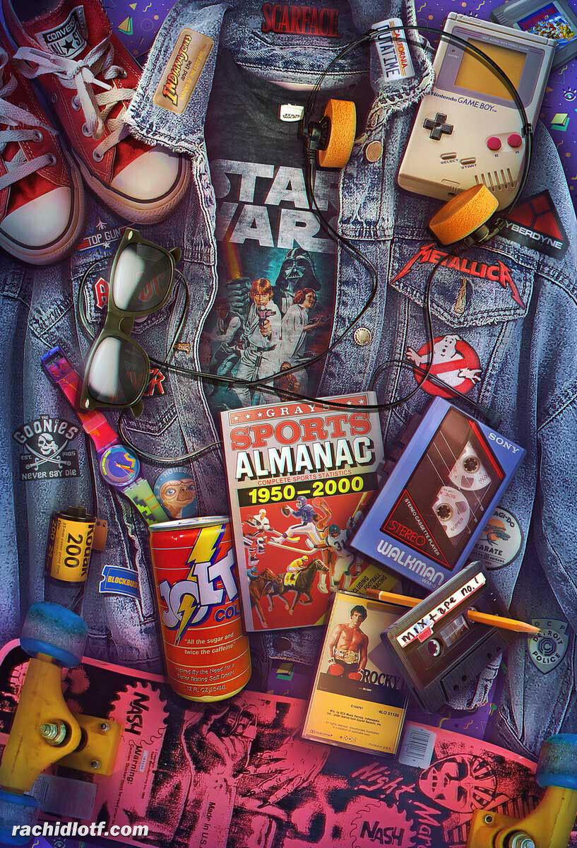 ArtStation - 80s Boys/Girls Starter Pack