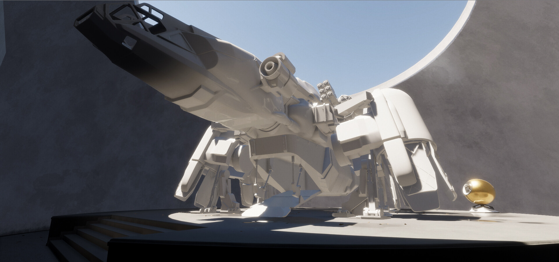 alejandro alonso - Frontier Ship fanmade for 3d printing