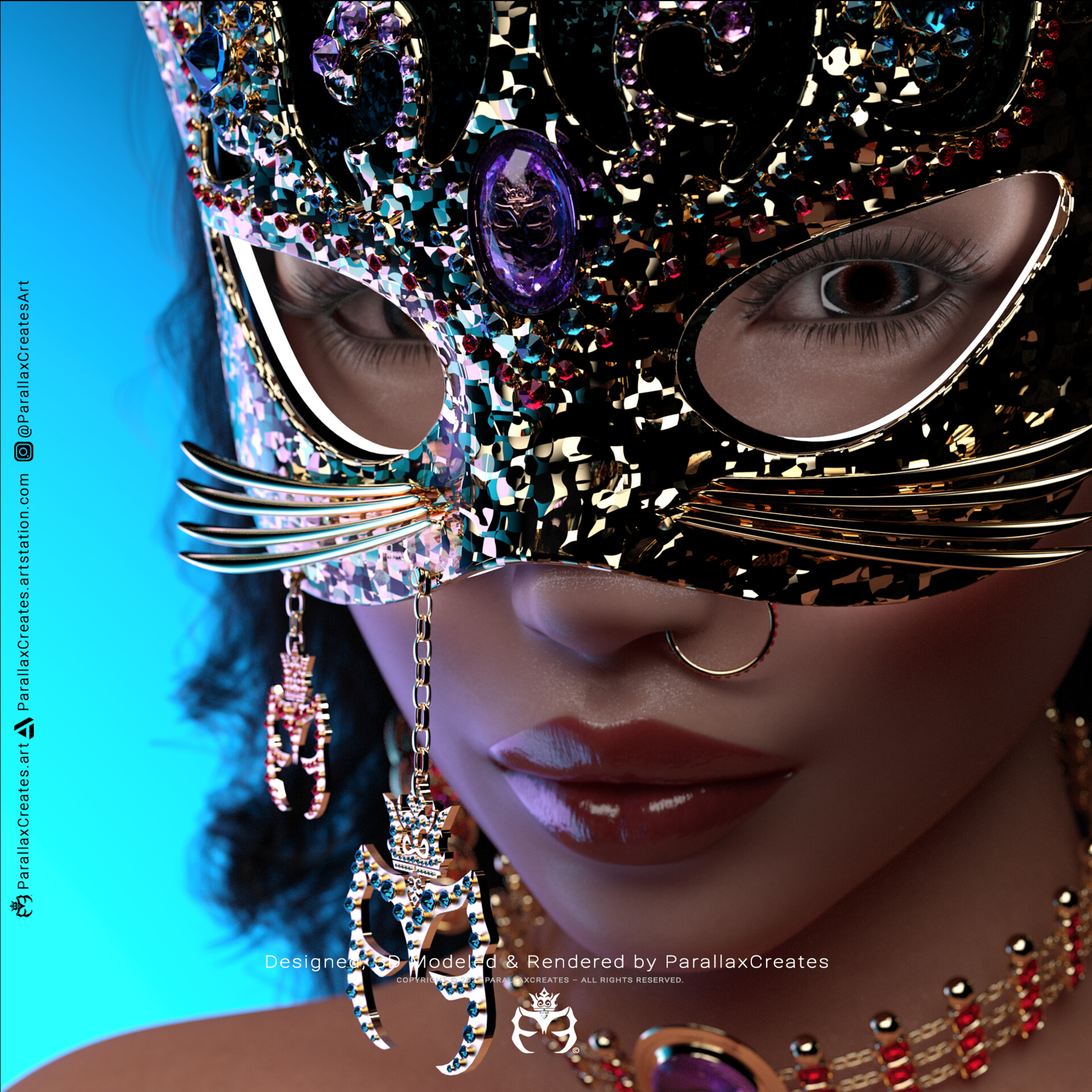 ArtStation - Zarianna Kat by ParallaxCreates