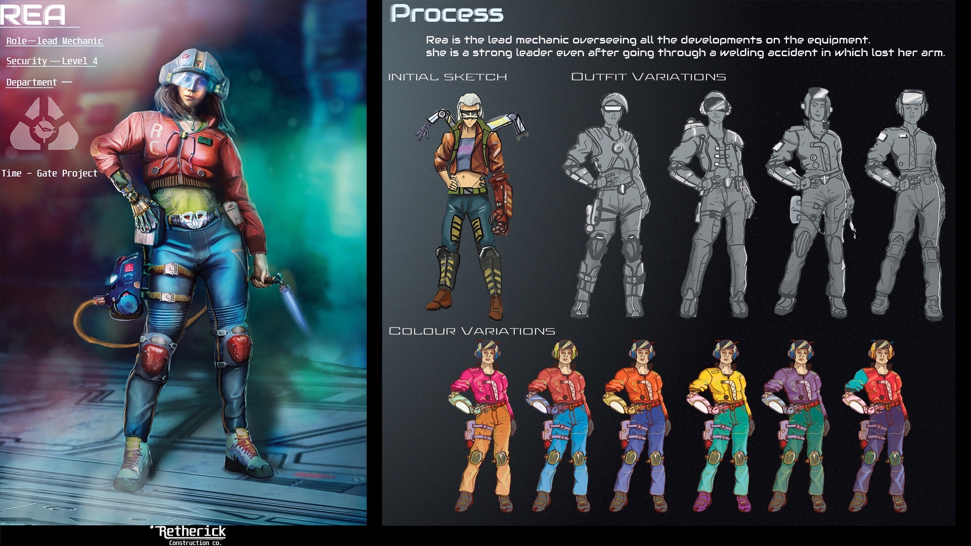 Noah Lasci - Time - Gate : Characters