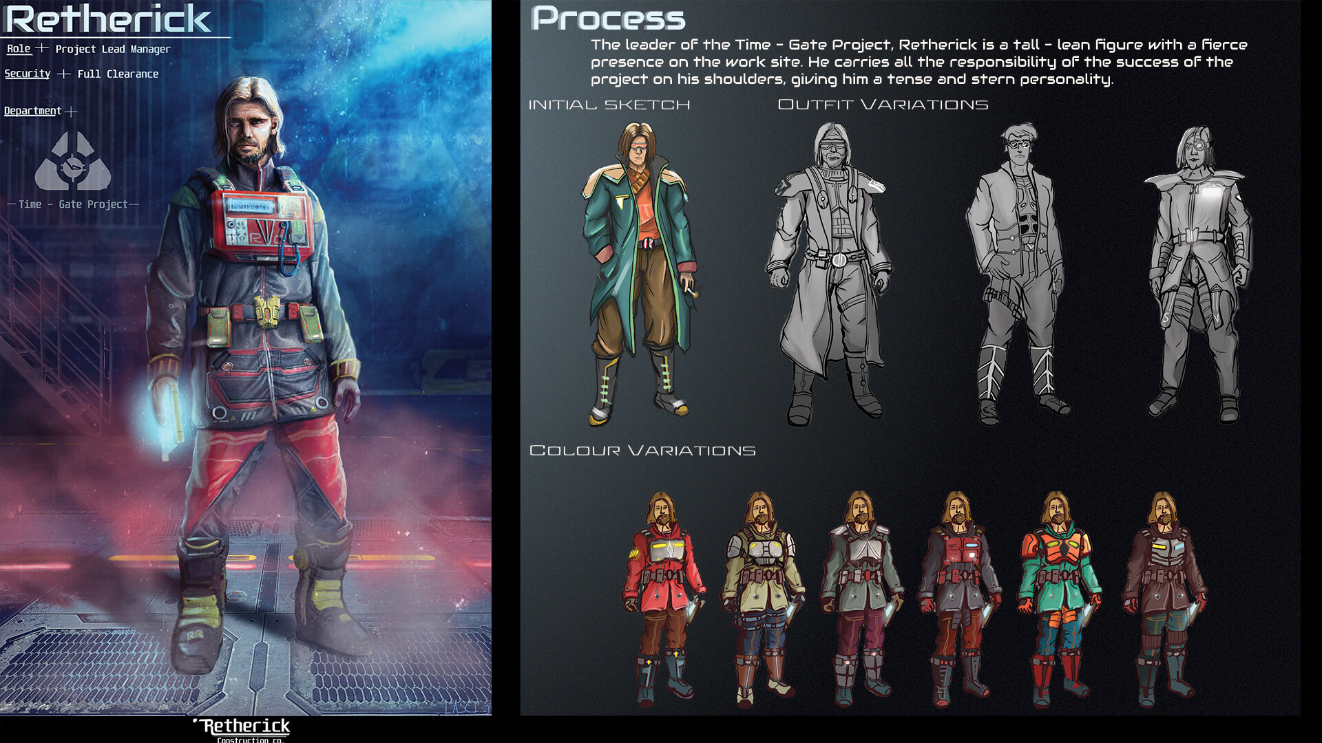 Noah Lasci - Time - Gate : Characters