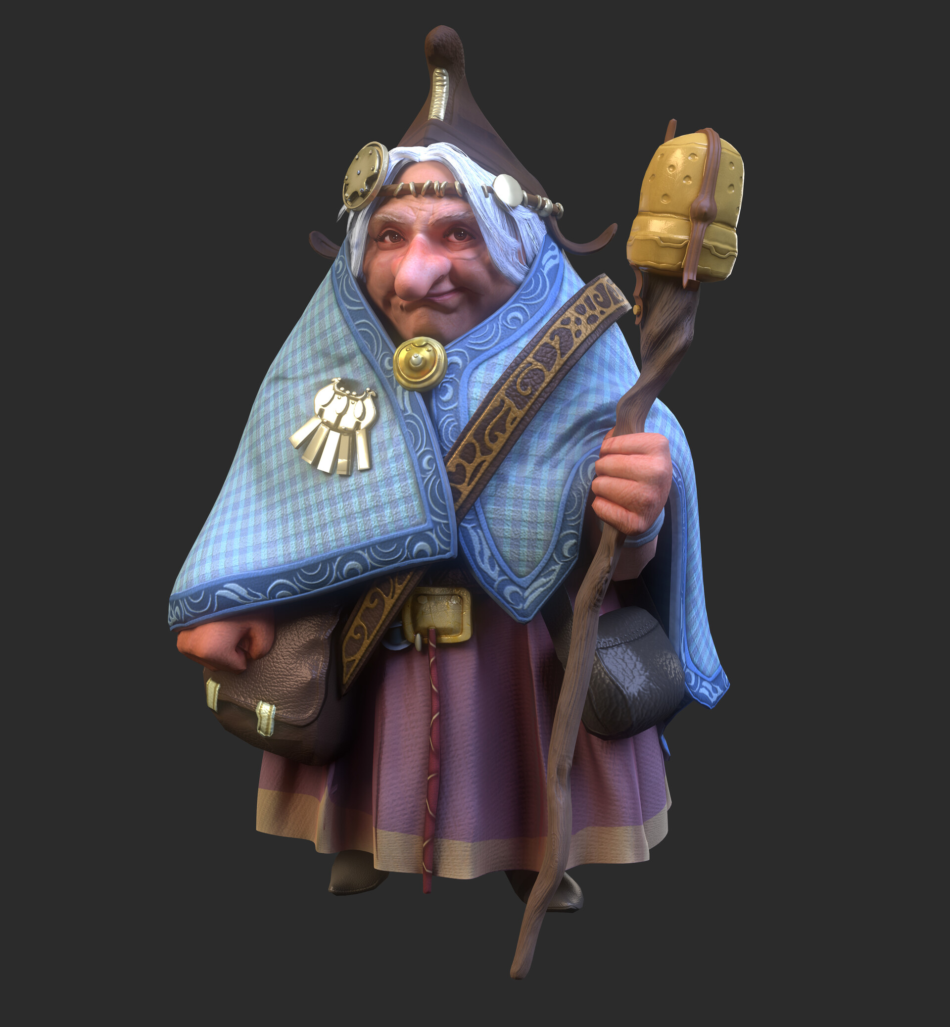 ArtStation - 角色班学员Yi Hu毕业作品