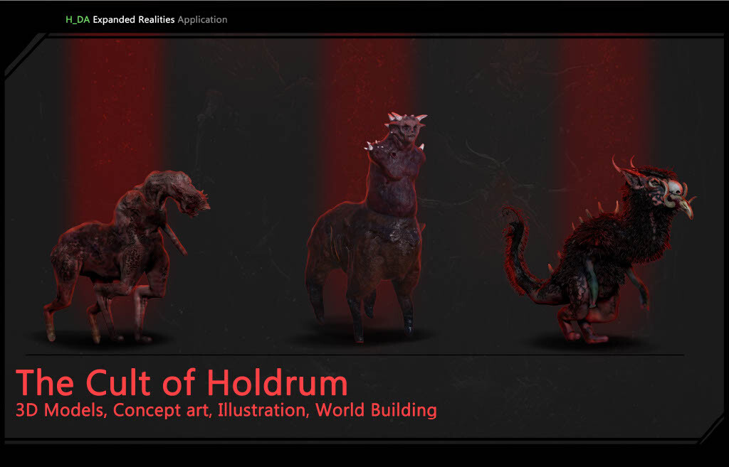 ArtStation - Cult of Holdrum Project- 3D Showcase