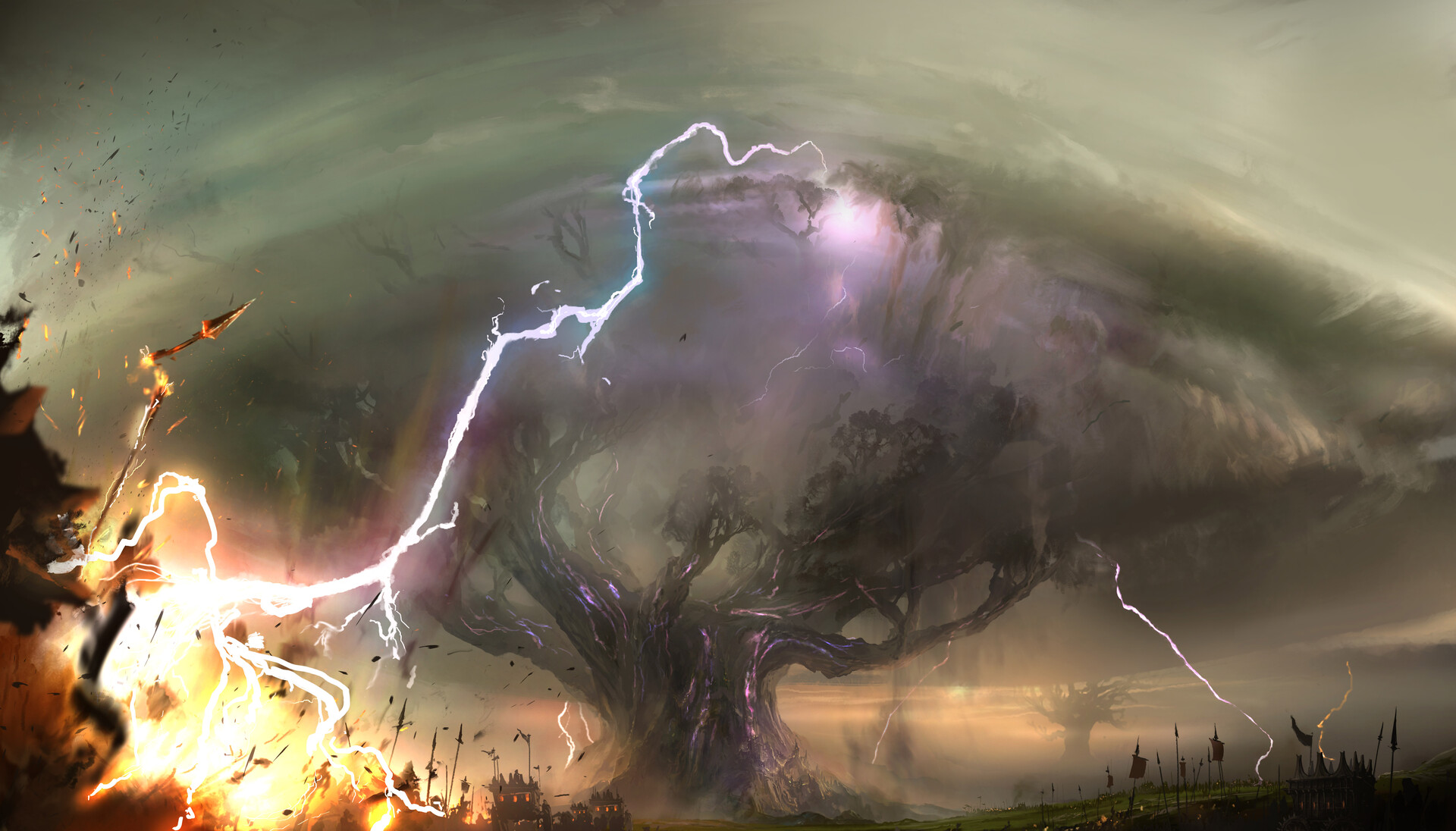 ArtStation - Storm Tree