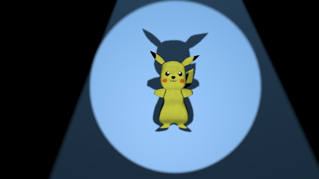 ArtStation - Pikachu Model