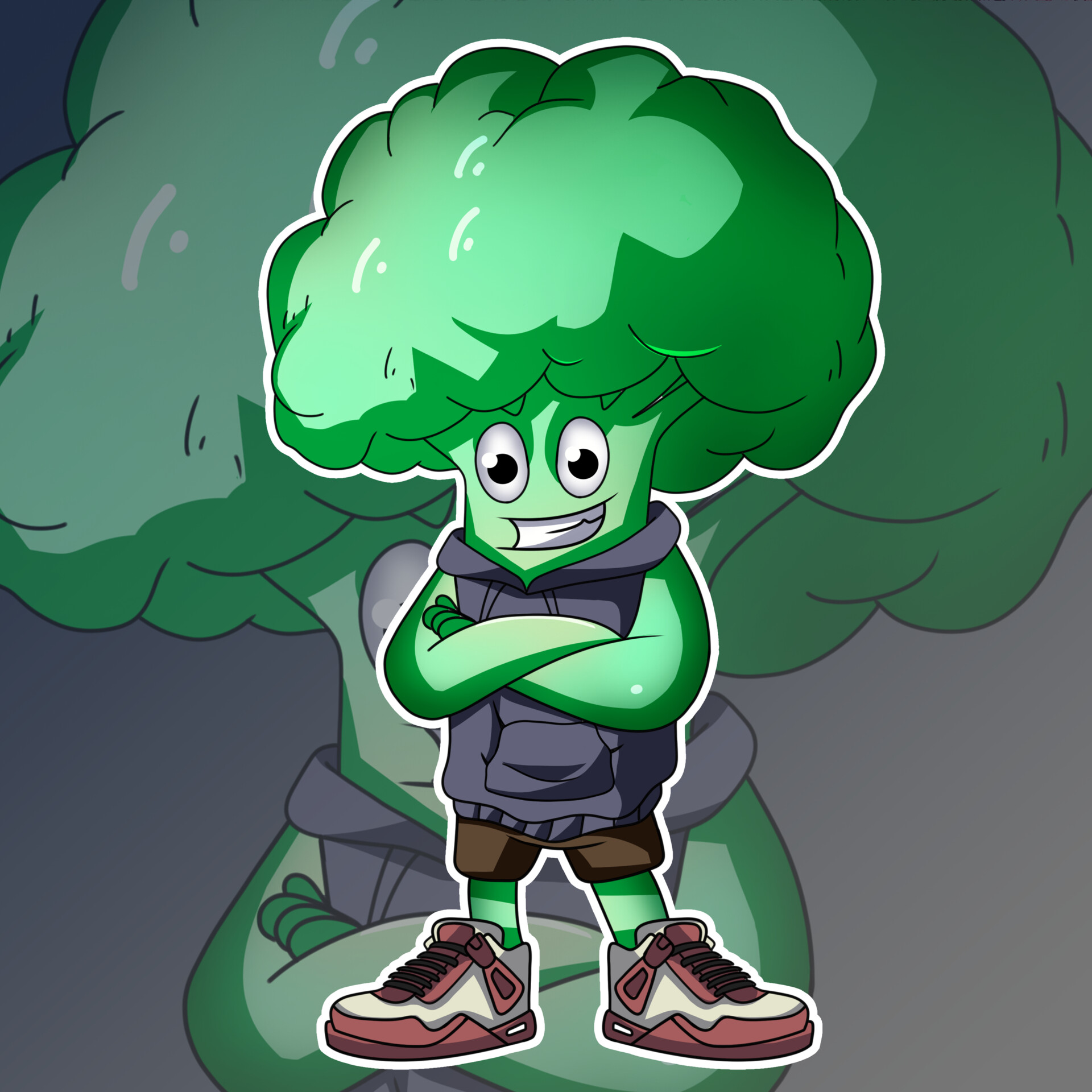 ArtStation - broccoli mascot