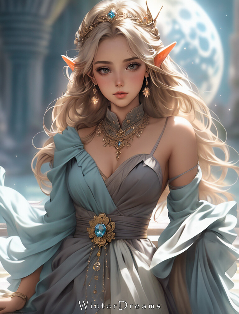 ArtStation - Goddess of light