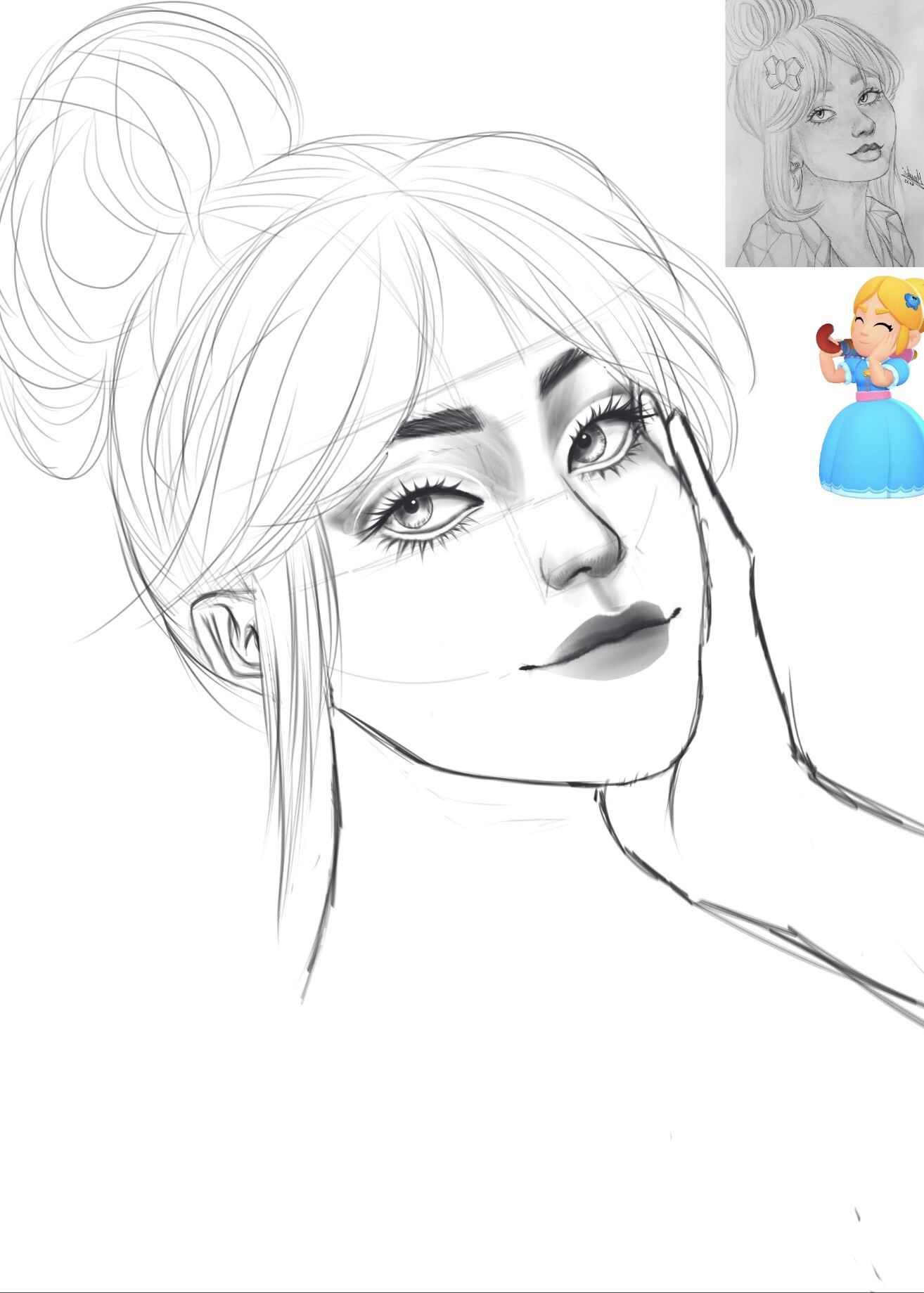 how to draw piper from brawl stars