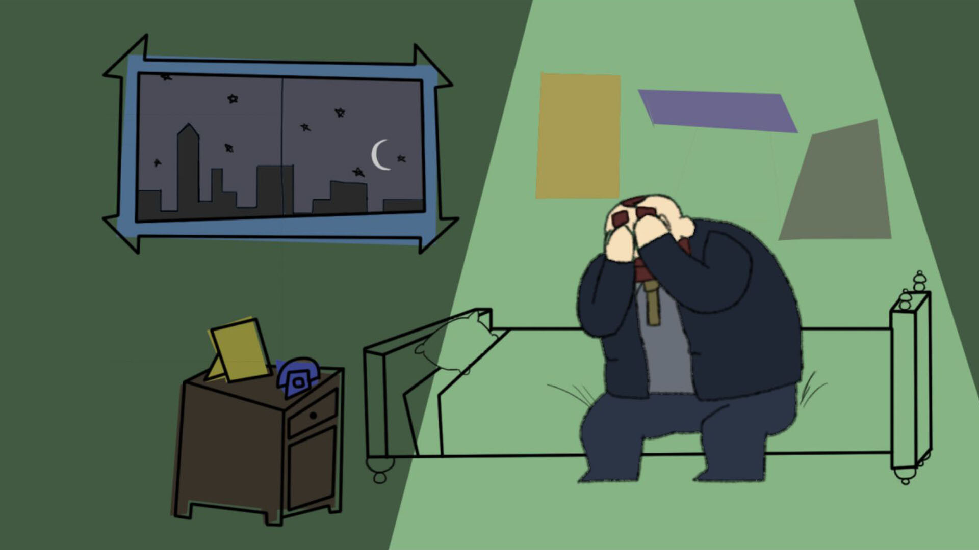 ArtStation - styleframe for animated short