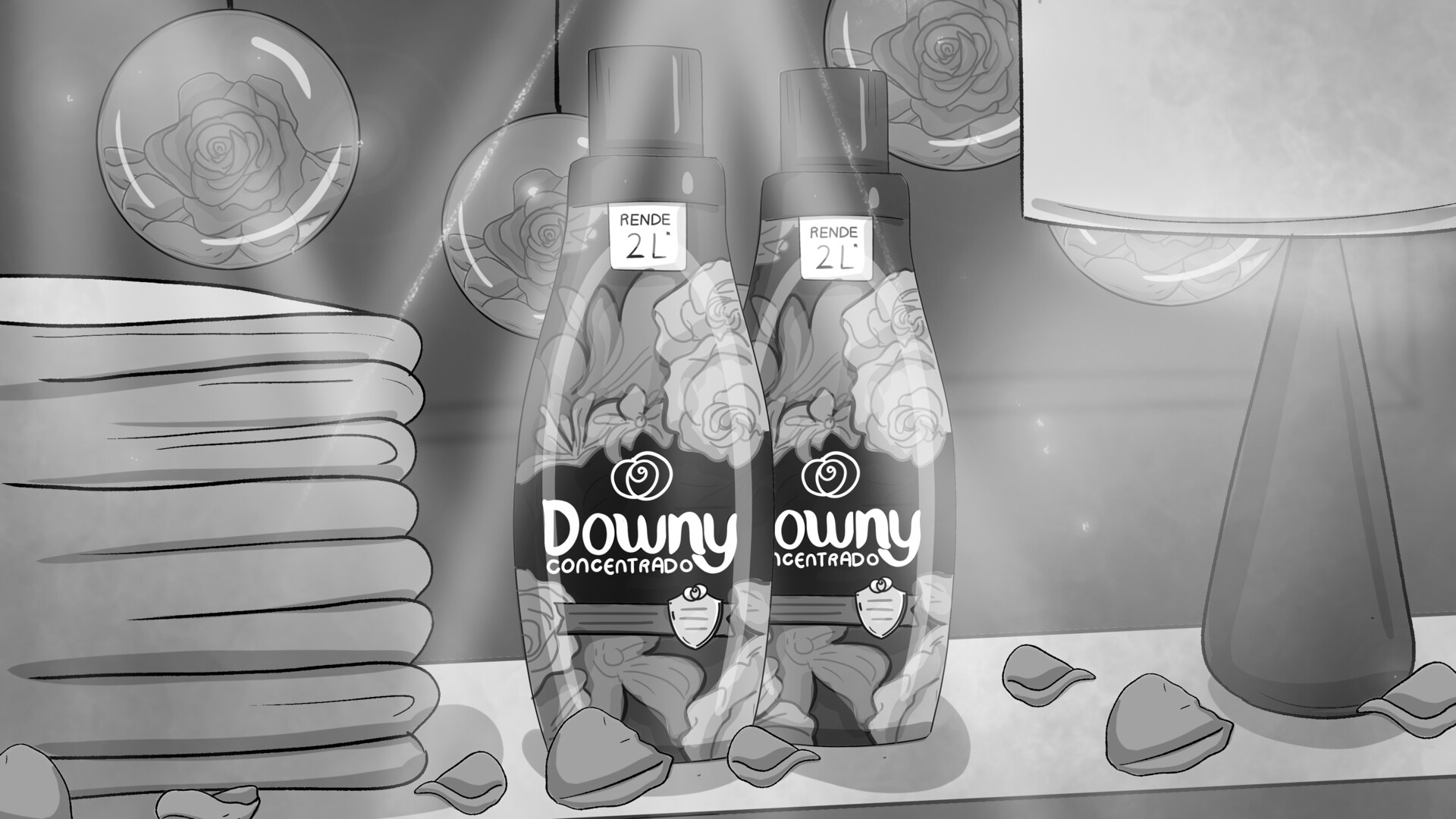 ArtStation - Downy | Live Show Meu Perfume Downy