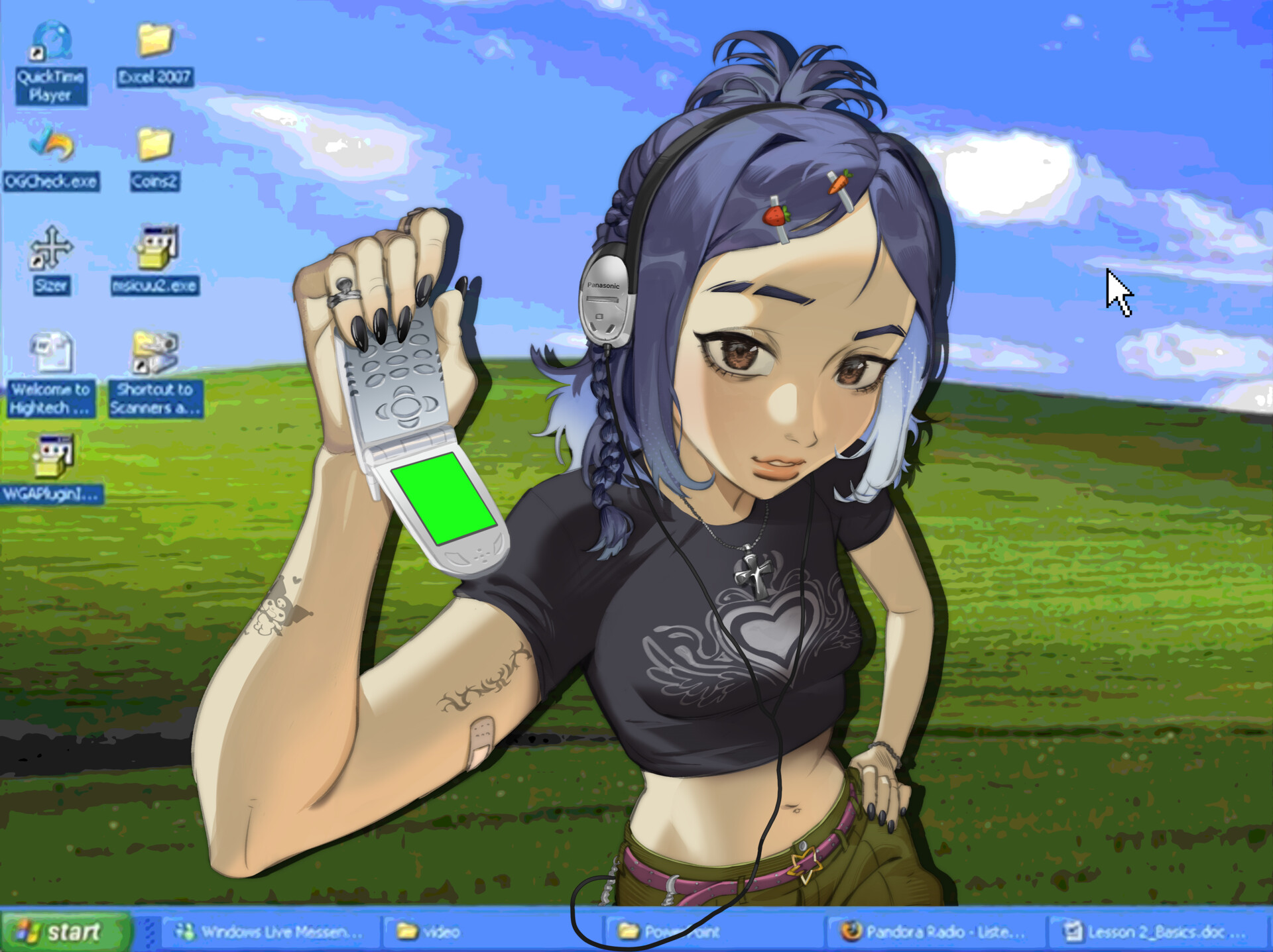 ArtStation - Y2K Girl