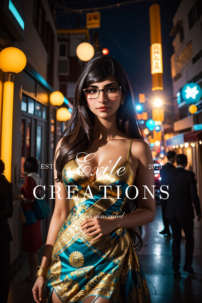 ArtStation - Mia Khalifa - Homecoming Version