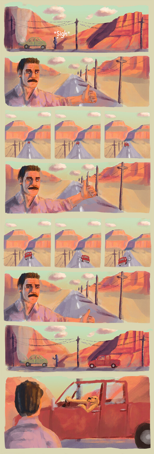 ArtStation - Dog Comic