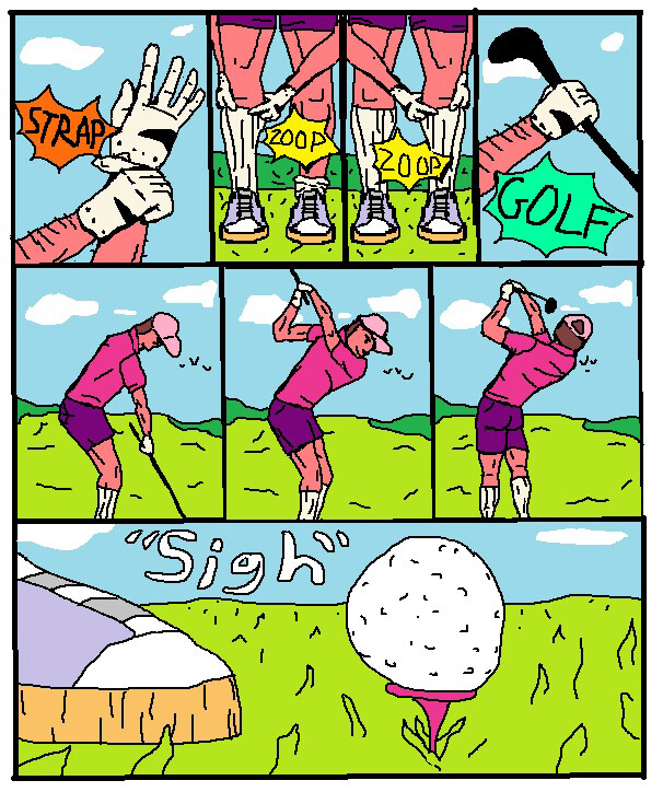 ArtStation - Golf Comic